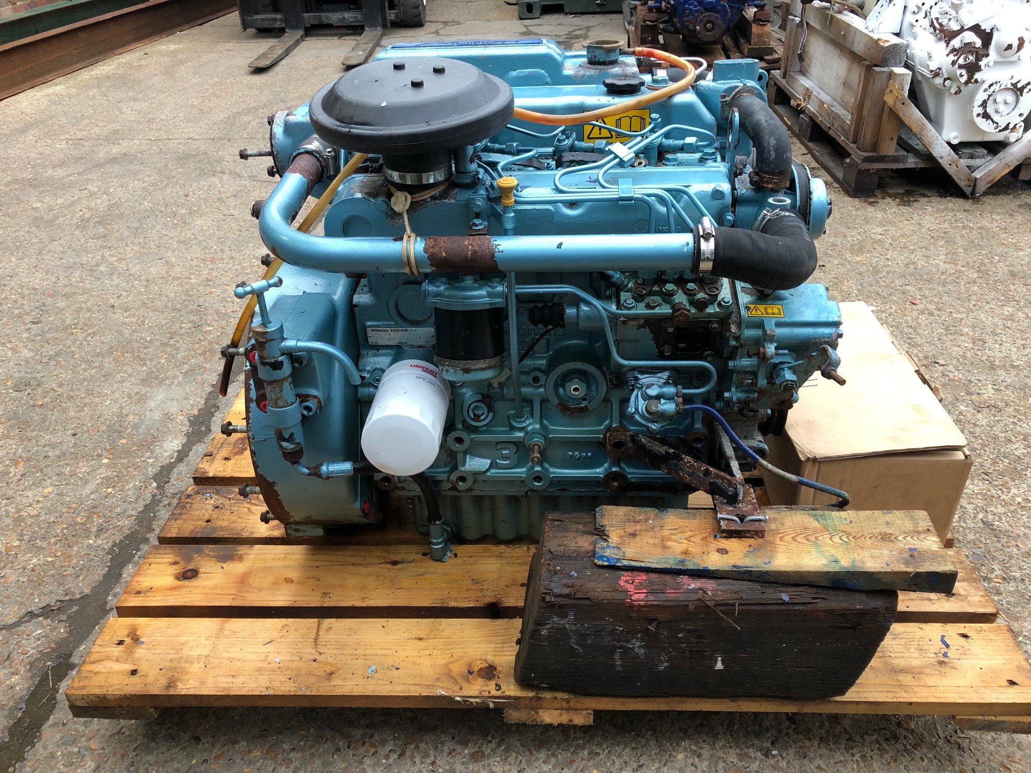 * Perkins M65/05 Marine Engine and Gearbox And Another Perkins Engine ...
