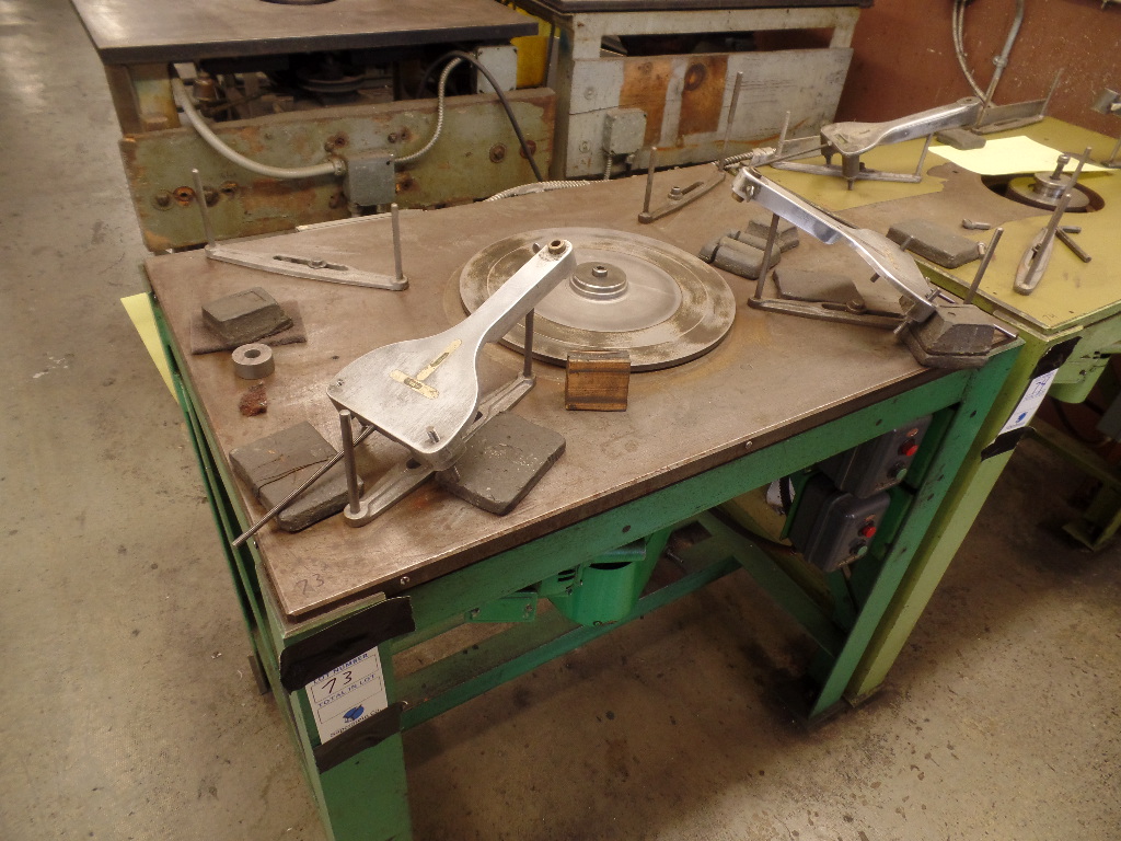 Skive Table w/ 4 Fixtures