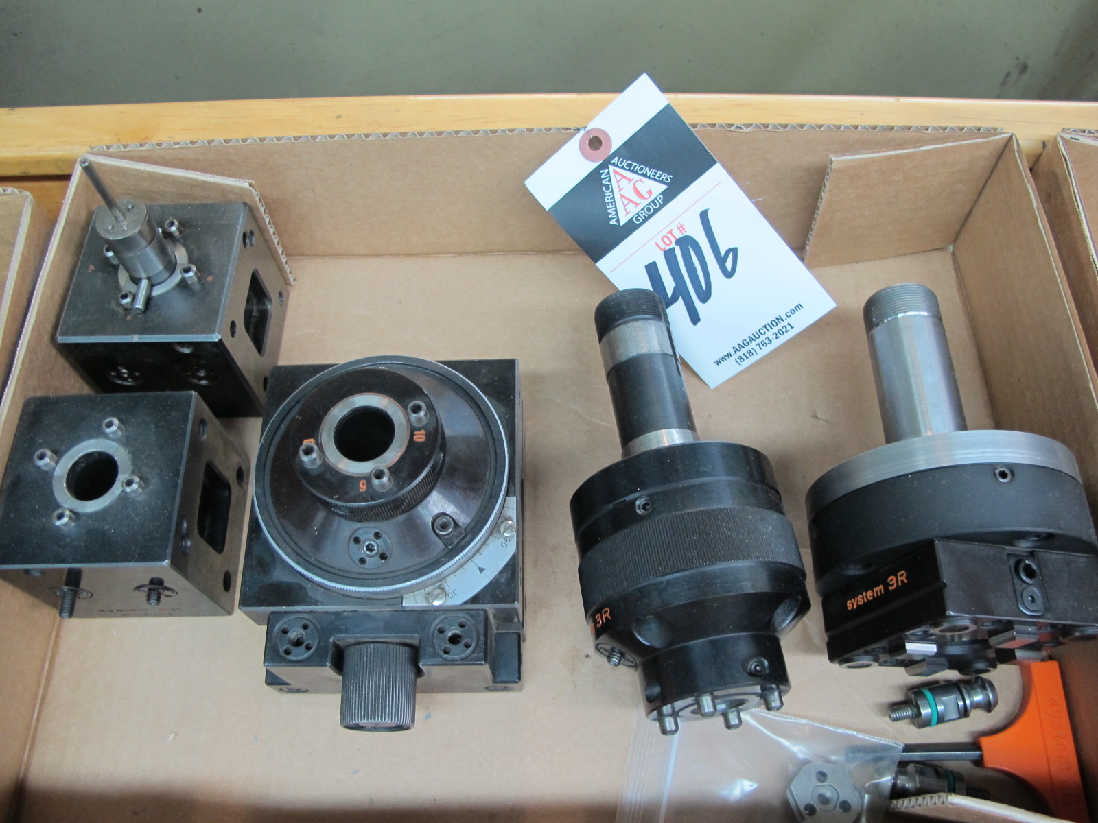 System 3R Tooling Electrode Chuck, Blocks