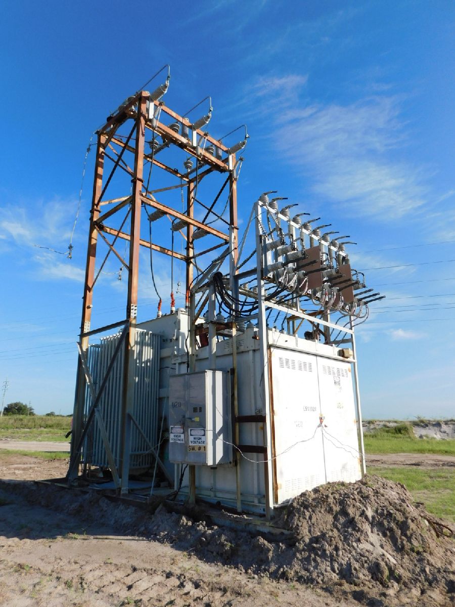 Portable Substation, 3 Phase Transformer, Class OA, Full Load ...