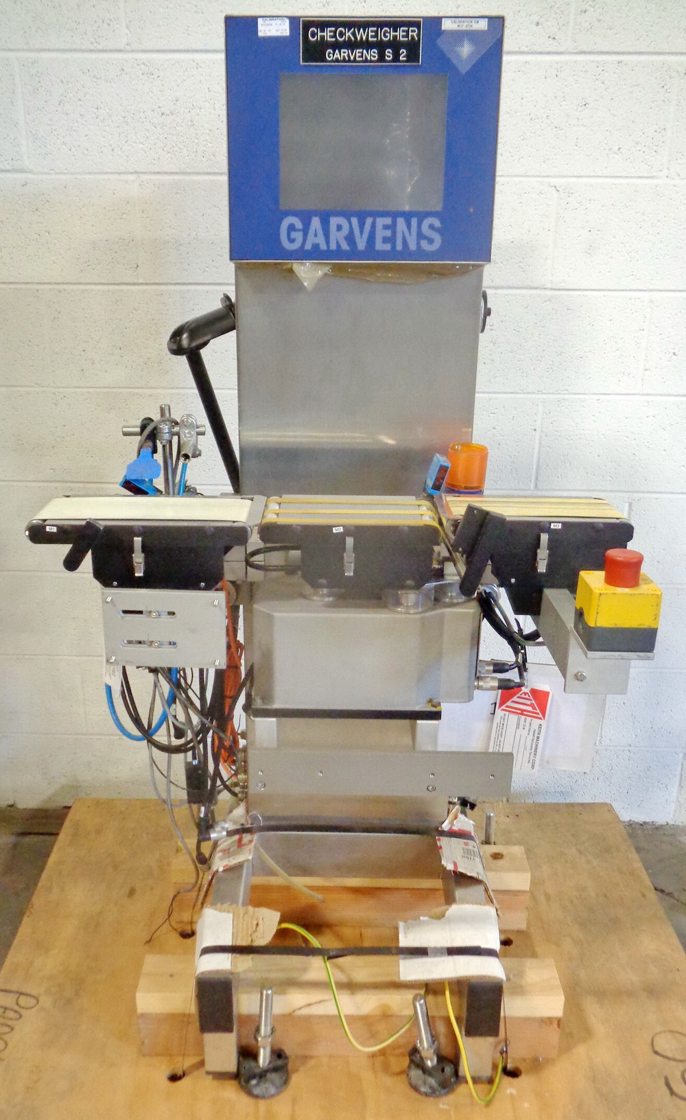 Garvens Checkweigher with Reject Station, Type S2, SN 321449, New 2003 ...