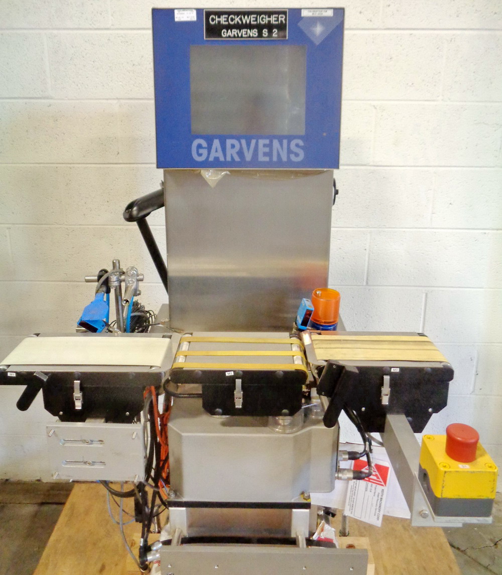 Garvens Checkweigher with Reject Station, Type S2, SN 321449, New 2003 ...
