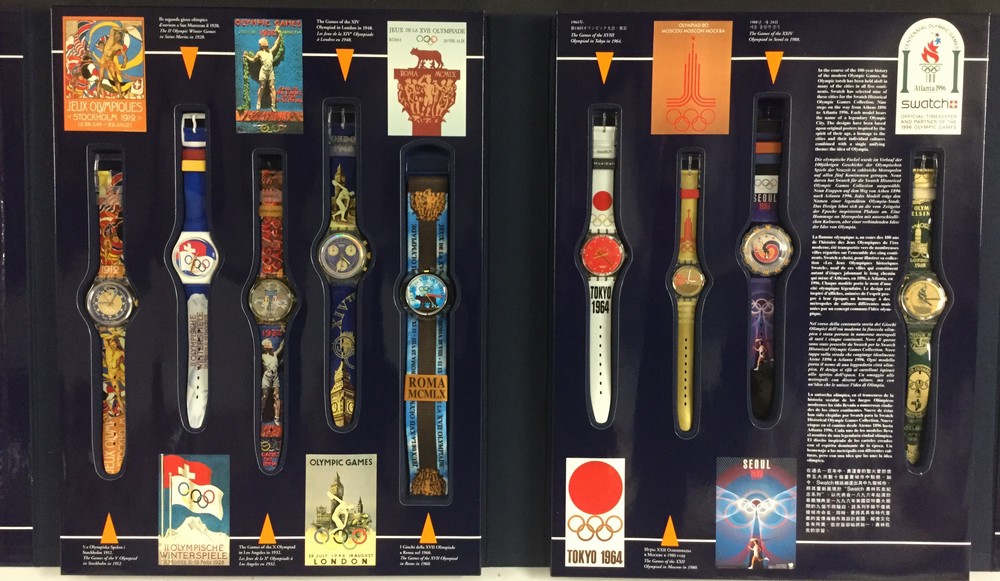 Swatch Watches - a limited edition Swatch Historical Olympic Games ...