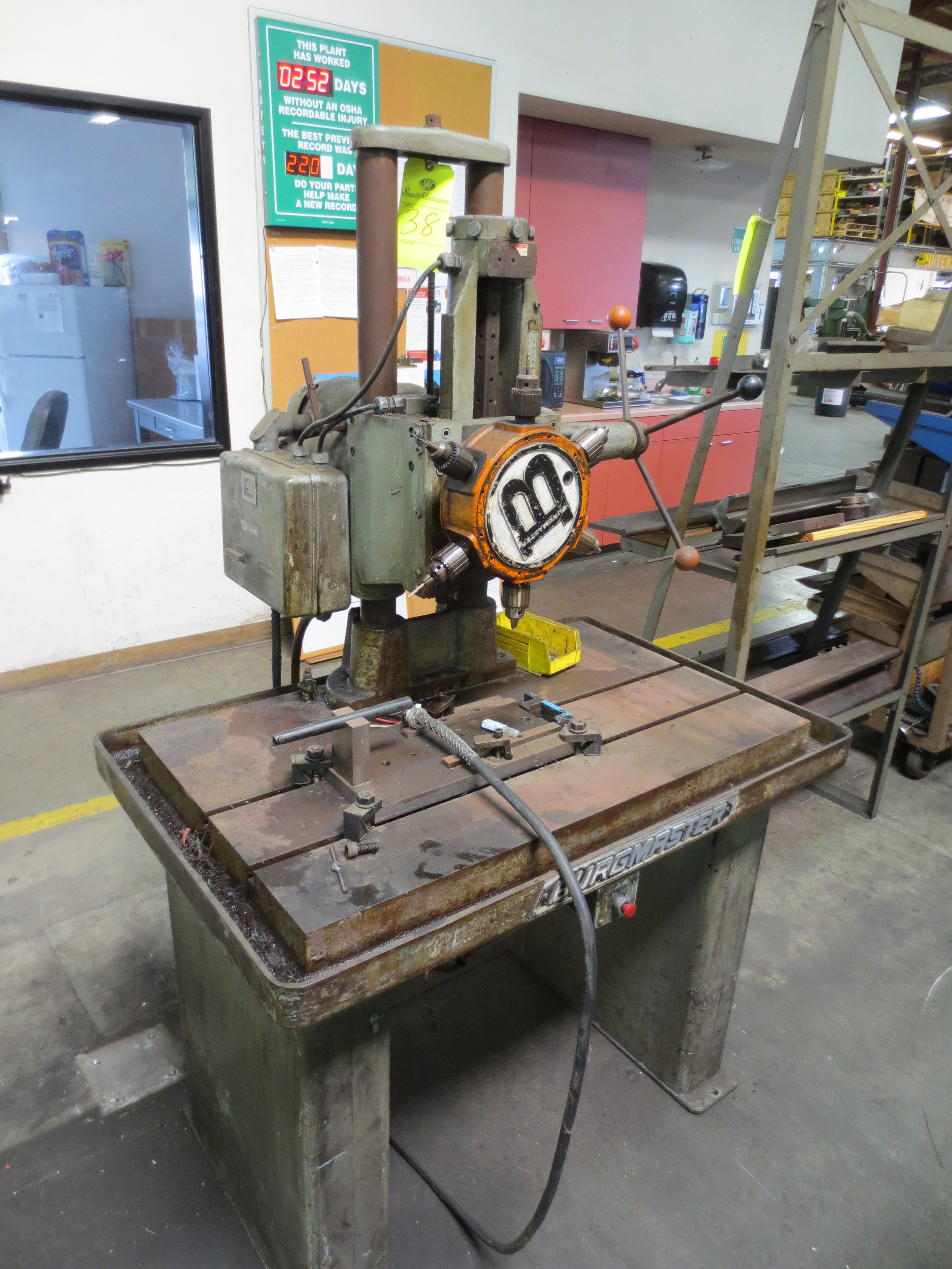 Burgmaster Houdaille 6-Spindle Auto Indexing Turret Drill Press--40" X ...