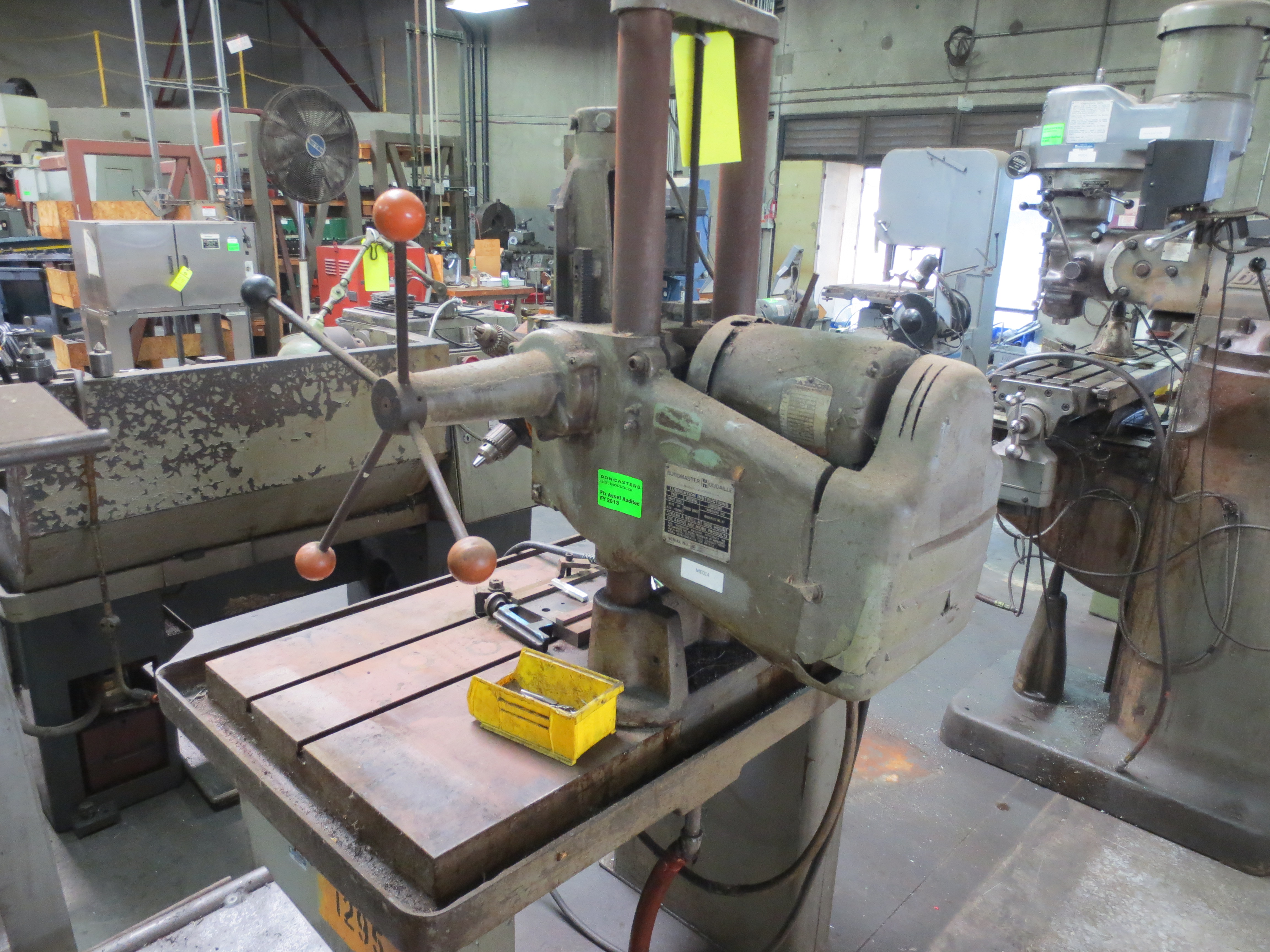 Burgmaster Houdaille 6-Spindle Auto Indexing Turret Drill Press--40" X ...