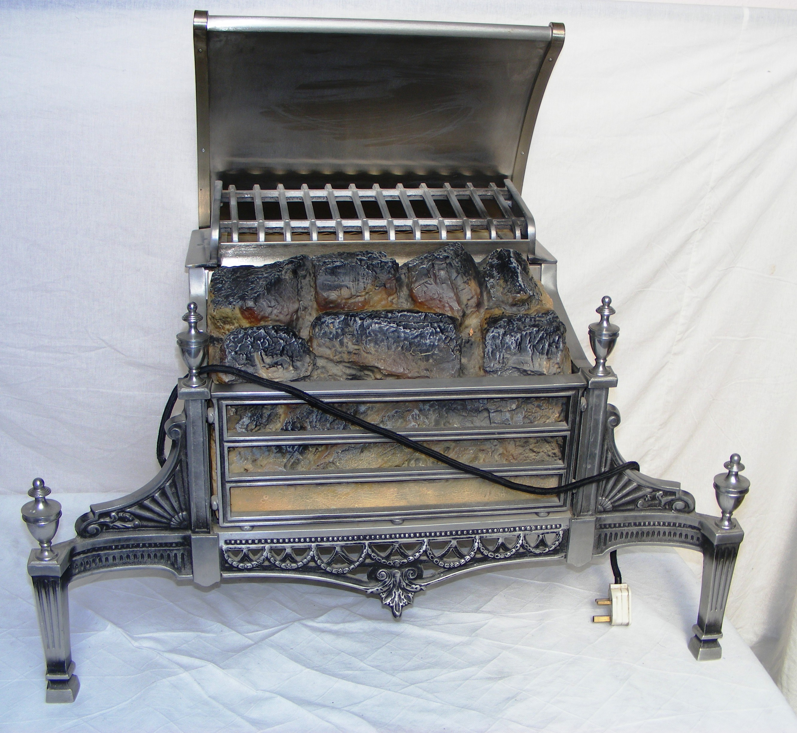 A vintage Belling electric fire.