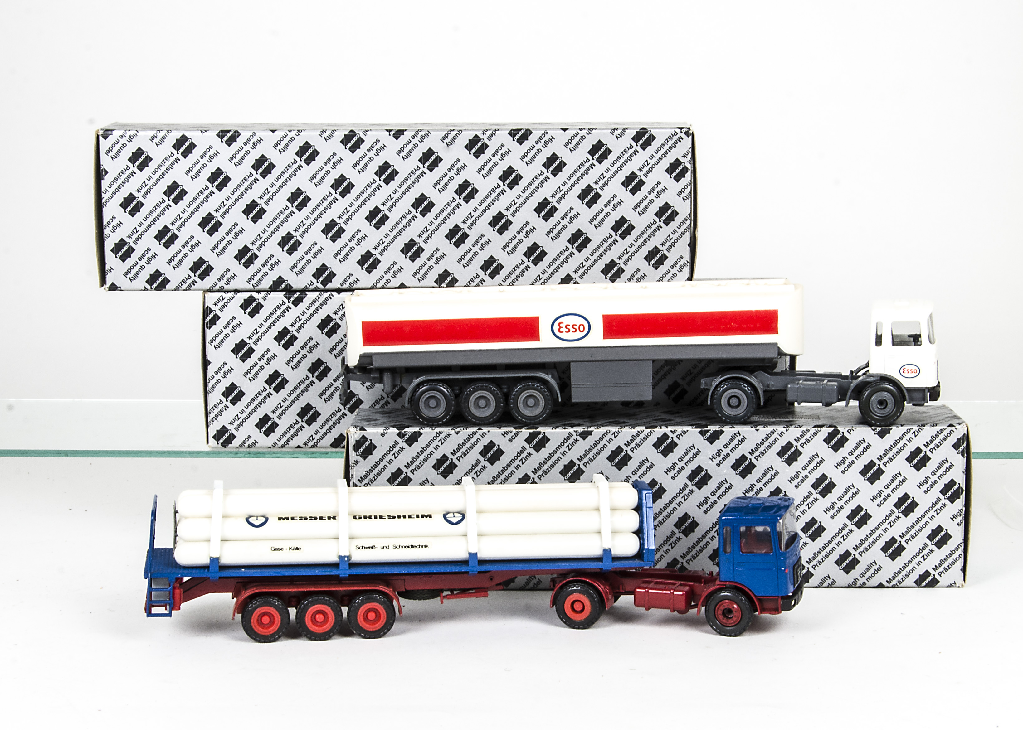 Conrad 1:50 Truck Models, 3322 Bedford 'BP' Tanker, 3122 MAN 'Esso ...
