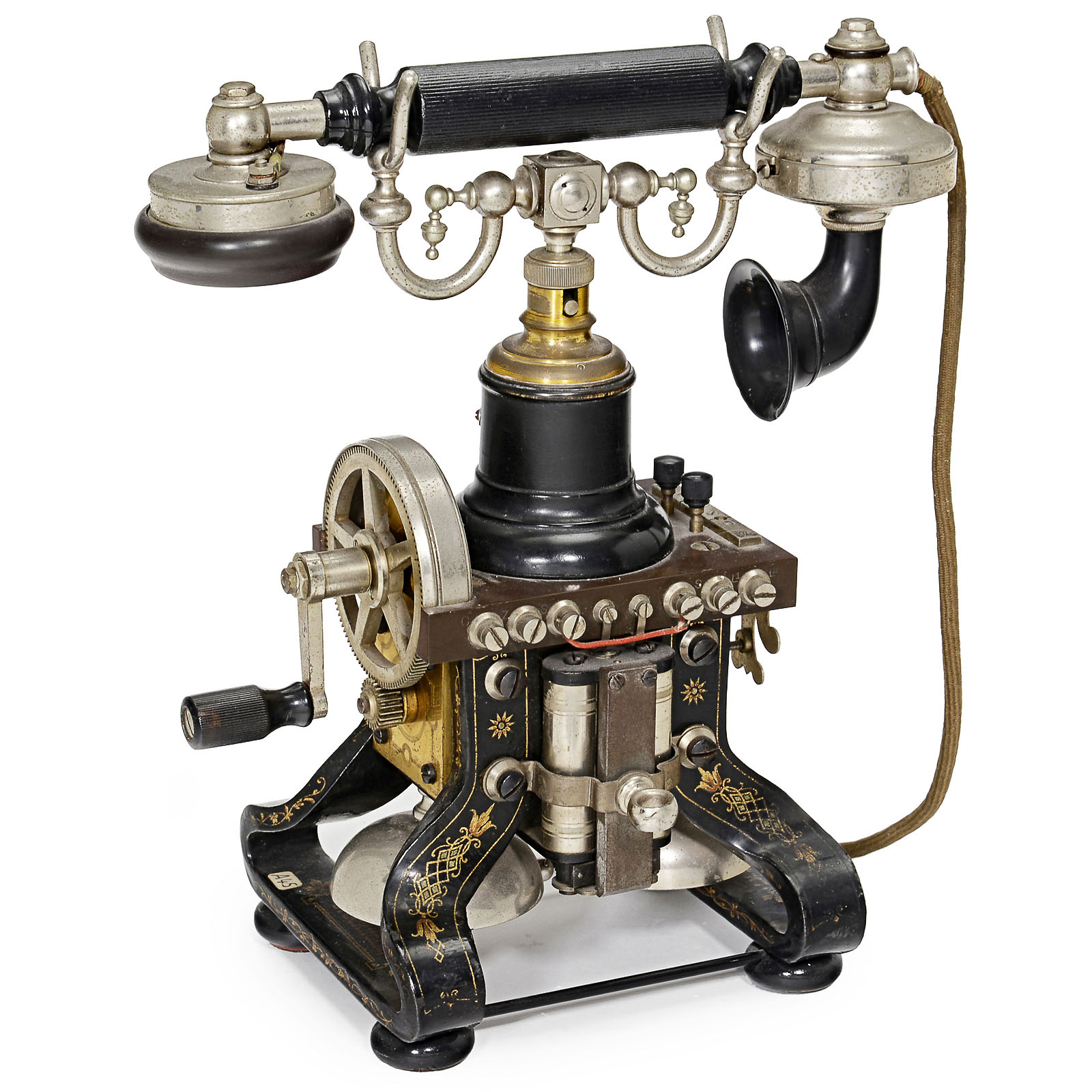 Skeleton Telephone by L.M. Ericsson, c. 1905 "Schweizer Staatstype ...