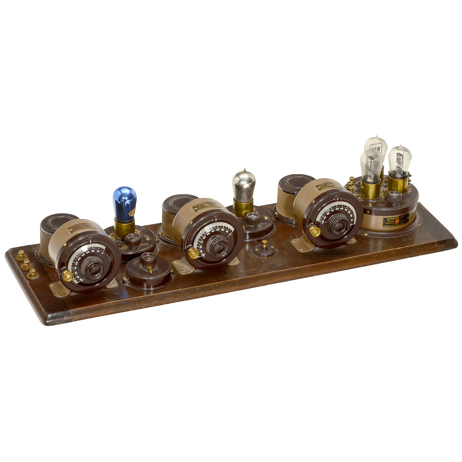 "Atwater Kent Model 10" Receiving Set "Breadboard" model, 3 circuits ...