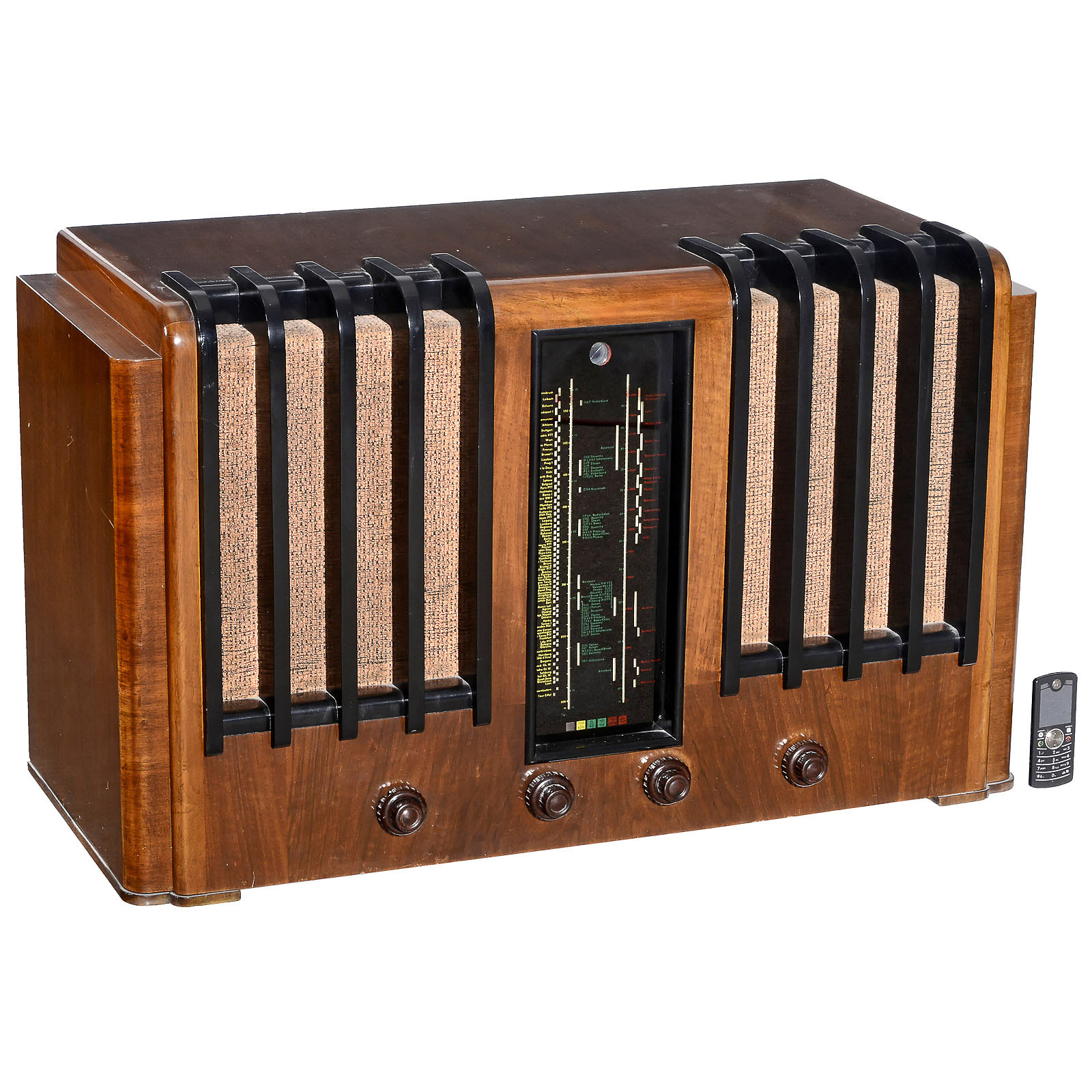 Swiss "Autophon Royal" Radio, 1939 By Autophon AG Solothurn. 10-valve ...