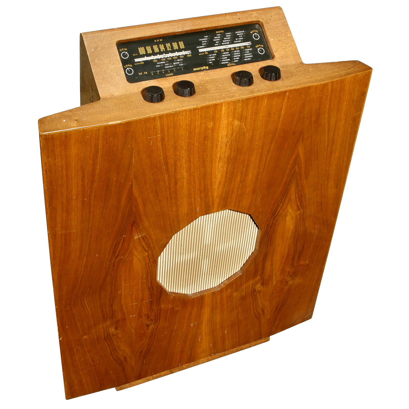 2 Unusual Radio Receivers 1) Murphy Radio Ltd., type A272C, 6-valve ...