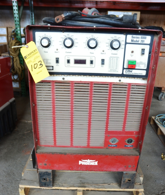 Nelson Series 6000 Dual Gun Stud Welding Machine