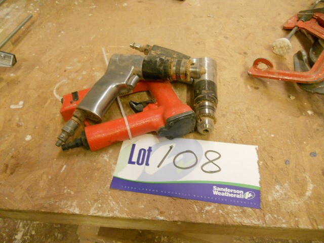 Atro 4000 Pneumatic staple Gun & 2 Pneumatic Pistol Drills