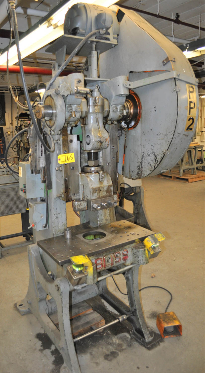 #19-1/2 22 TON CAPACITY OBI FLYWHEEL TYPE MECHANICAL PUNCH PRESS