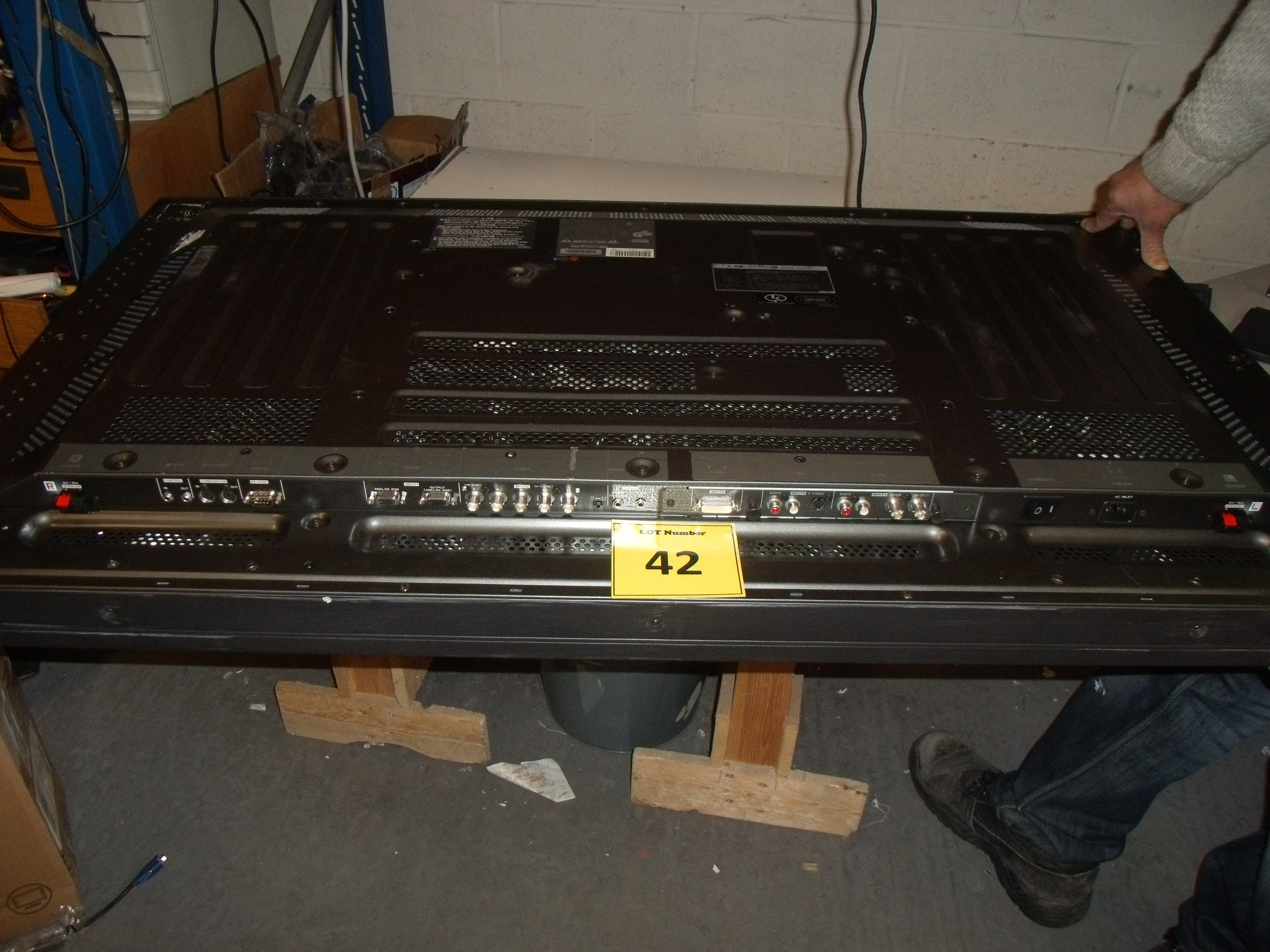 PIONEER 50" PLASMA FLAT PANEL DISPLAY. MODEL PDP-503MXE