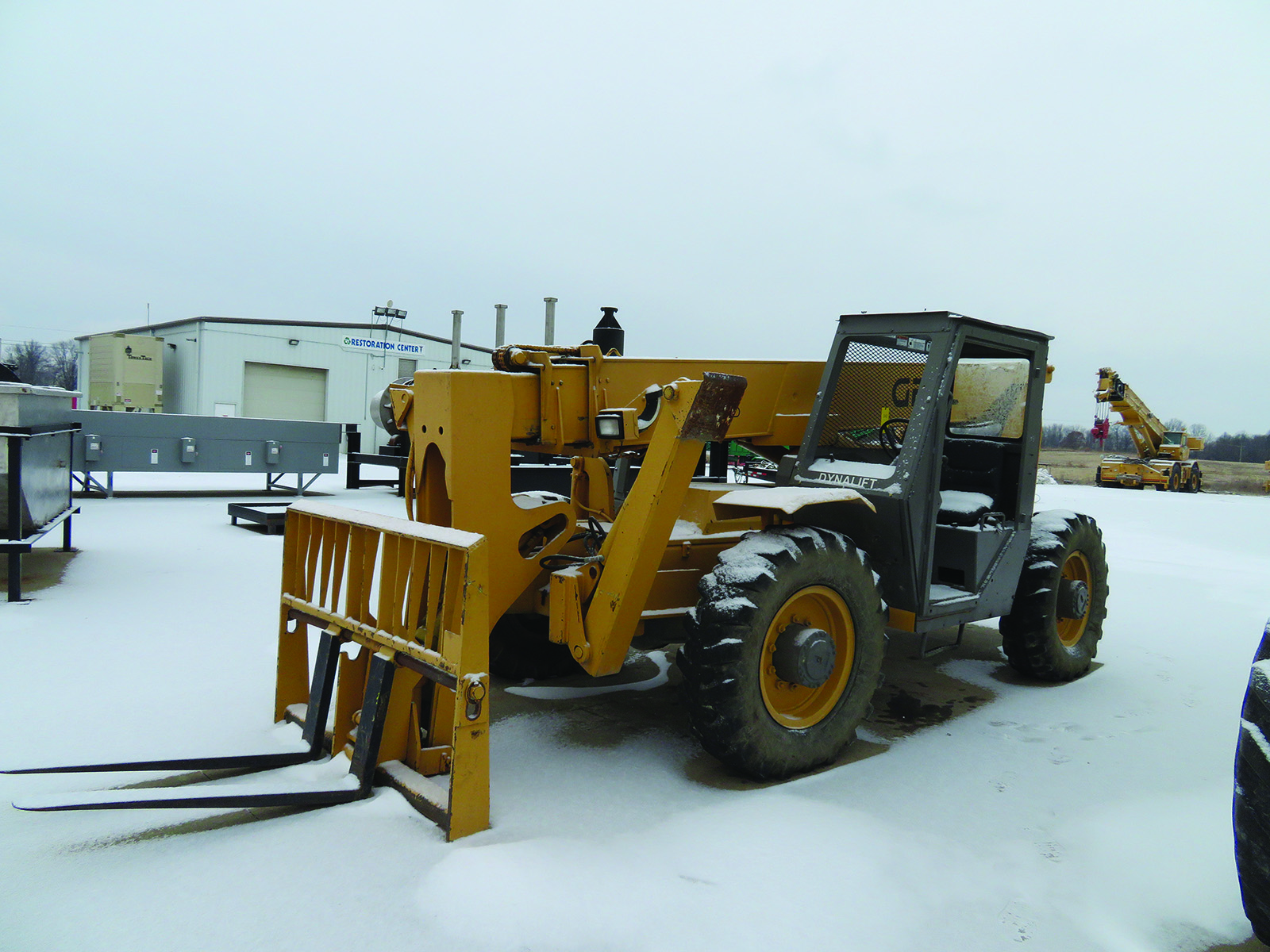 GEHL 10,000 LB. MODEL 1083 ROUGH TERRAIN TELEHANDLER FORKLIFT, 40 FT ...