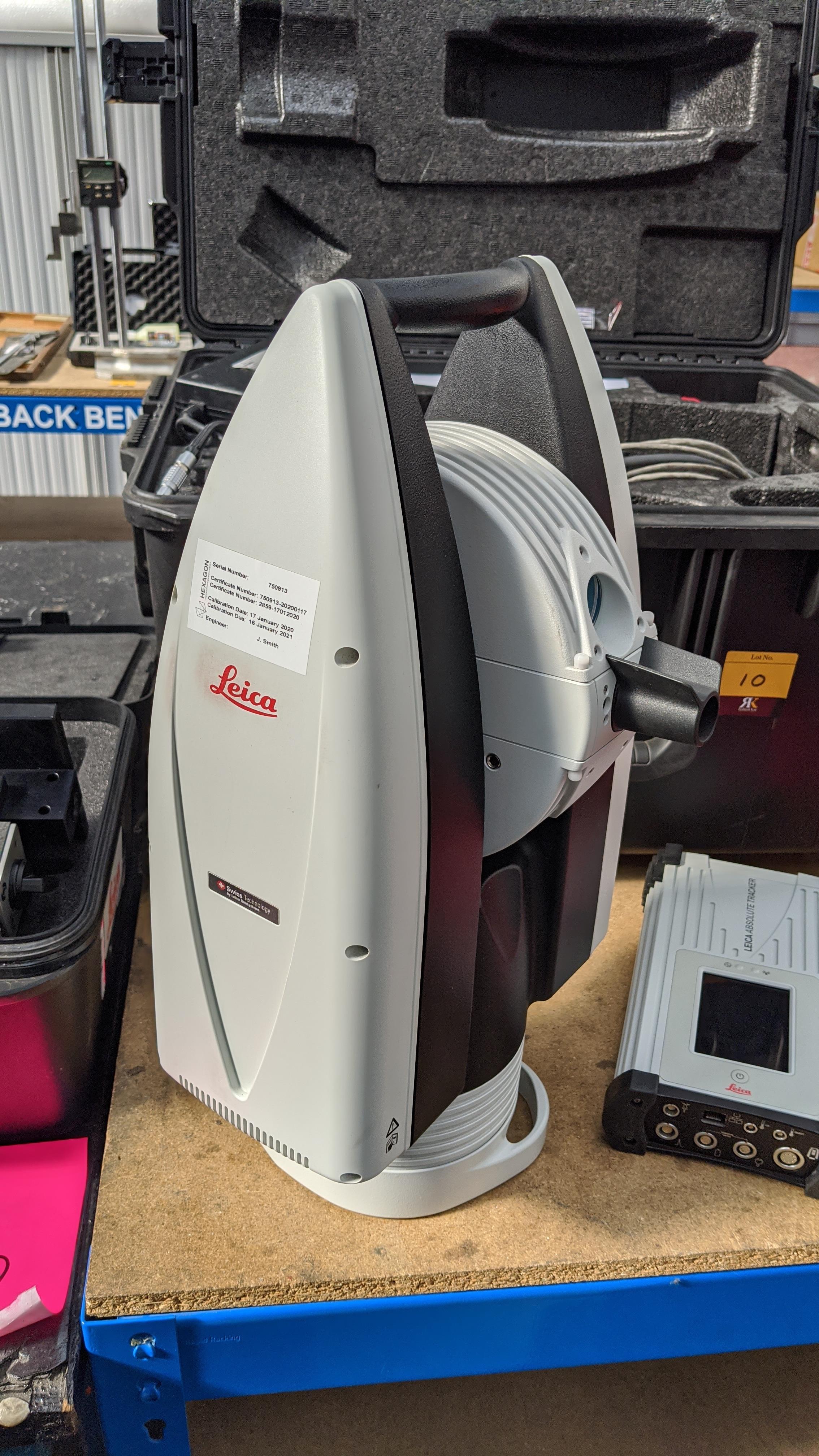 Leica Absolute laser tracker model AT960-MR, serial no. 750913, last ...