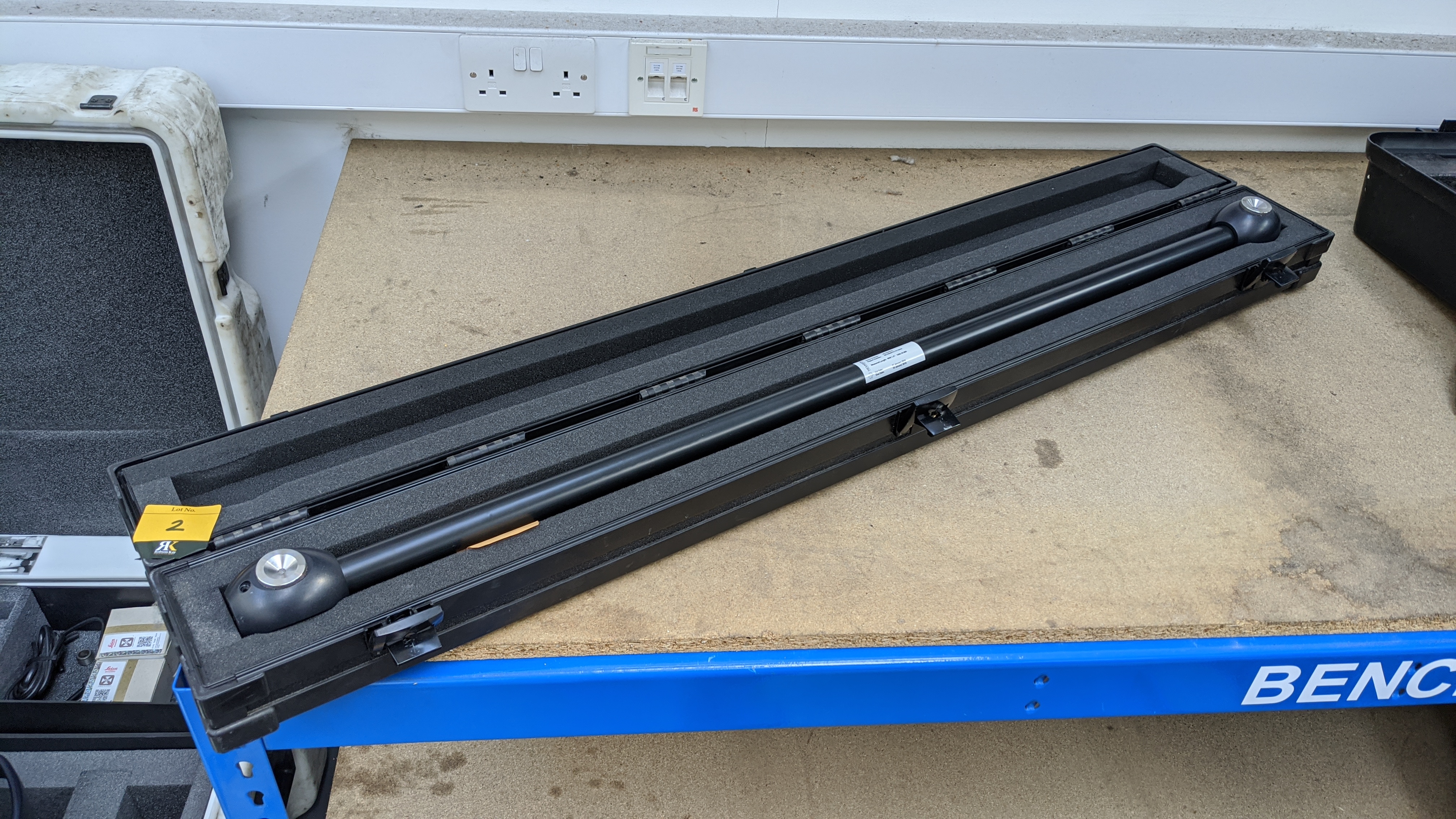 Hexagon scale bar, serial no. MC16348111, including case. Last ...