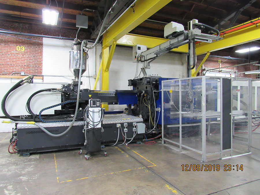 HT HAITIAN PLASTIC MOLDING MACHINE; MODEL MA 900011, S/N ...