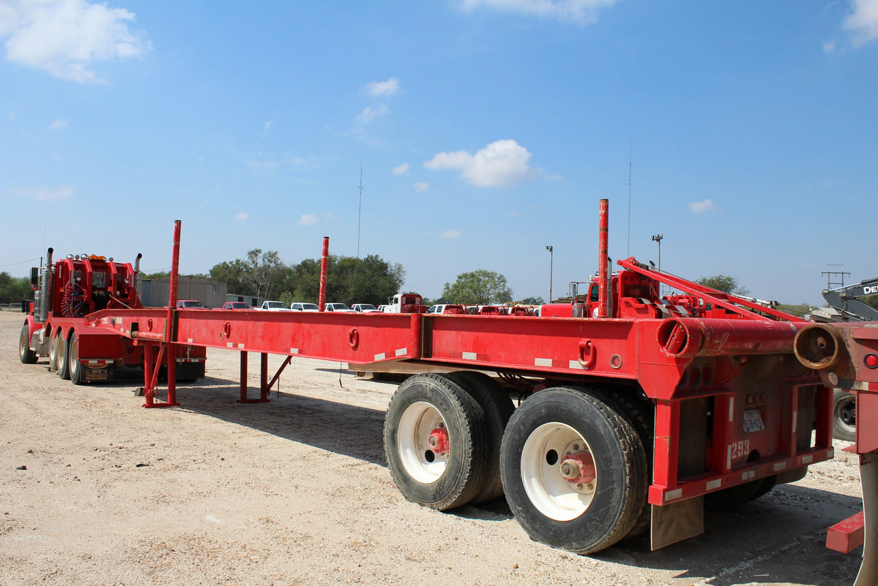 1975 AMC Oilfield Flatbed Trailer Tandem Axle [Asset ID: T293] S/N AMC6834