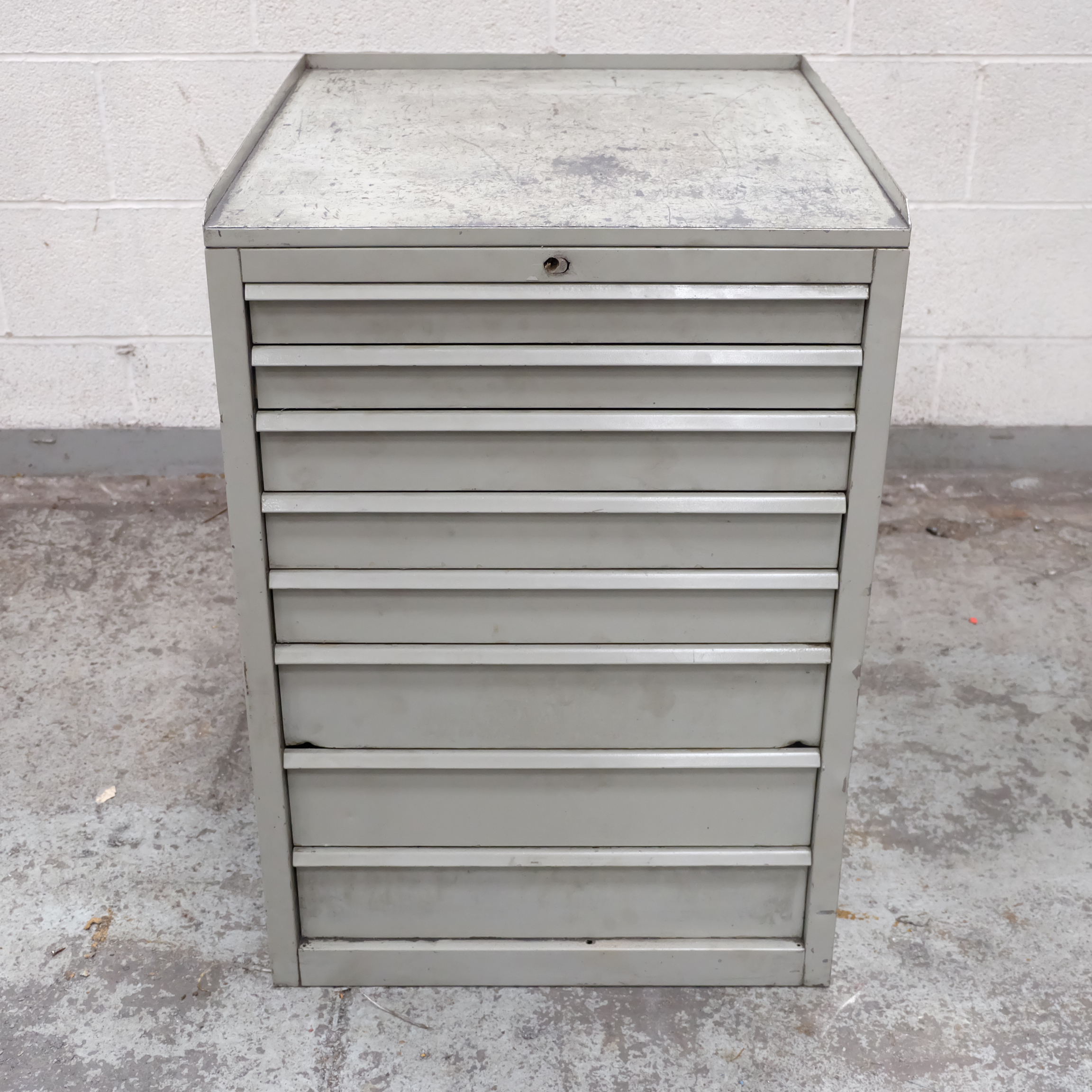 An 8 Drawer Tool Chest, 590mm x 660mm x 820mm High.