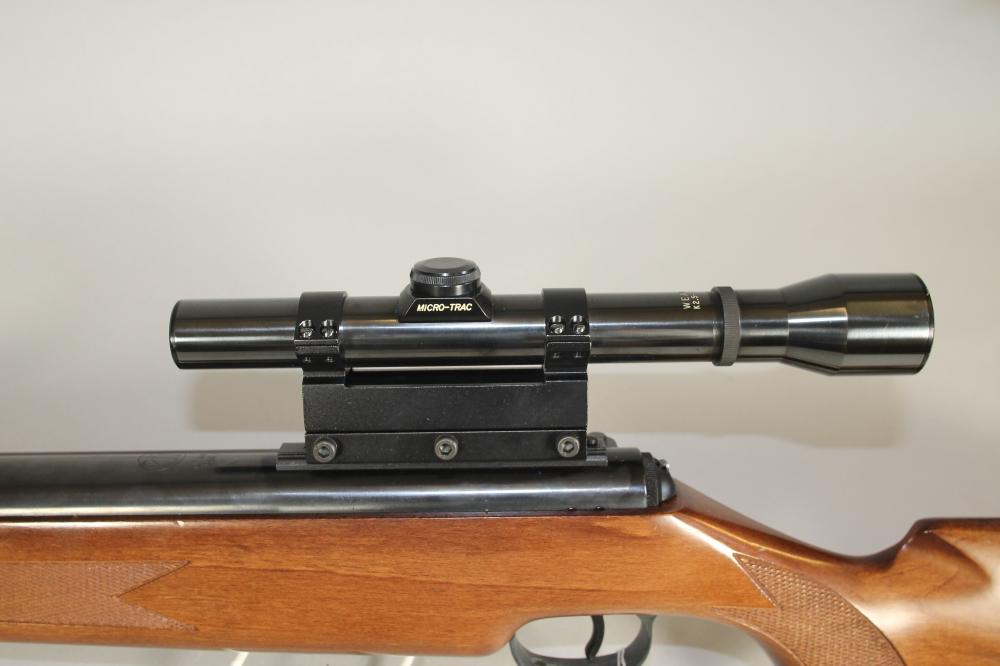 AN RWS DIANA MODEL 52 .177 AIR RIFLE, with side cocking lever, front ...