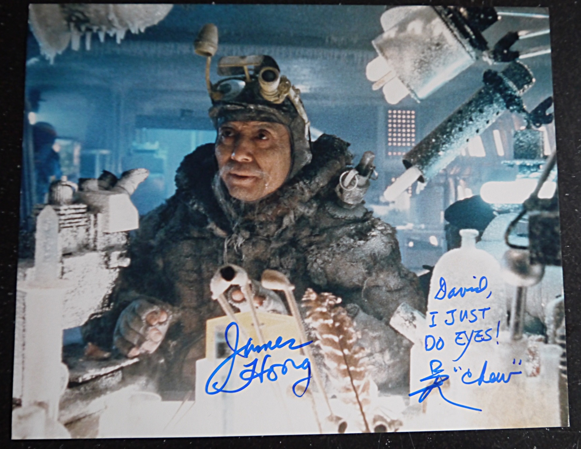 Hand signed Photograph of Hannibal Chew in the film Blade Runner Signed ...