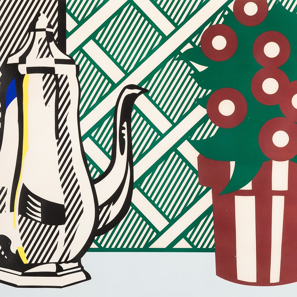 Roy Lichtenstein, ‘Still Life with Pitcher and Flowers’, 1974Lithograph ...