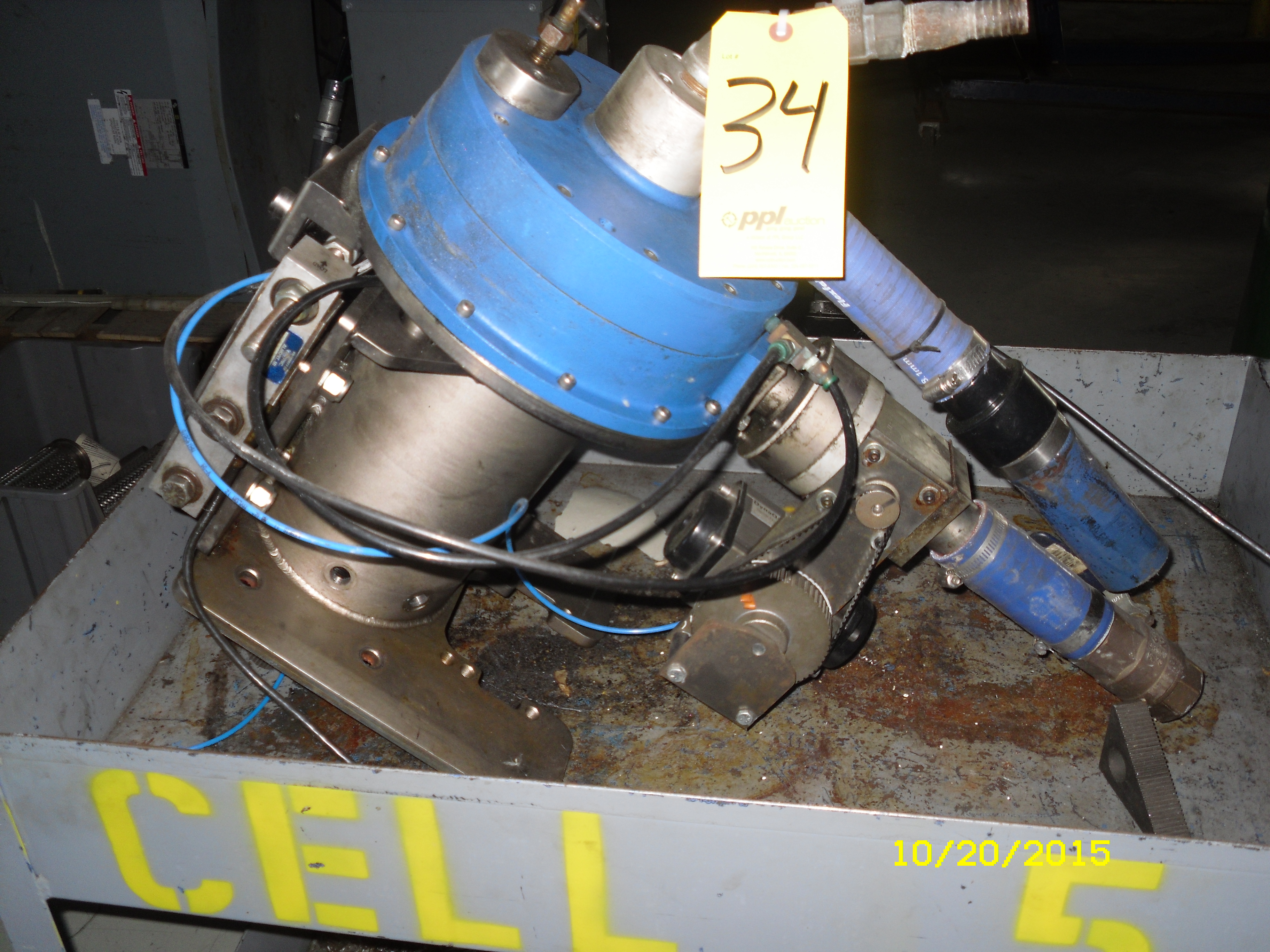 Rolling Steel Shop Cart with Superflow 901 Water Brake, Dyno & Parts