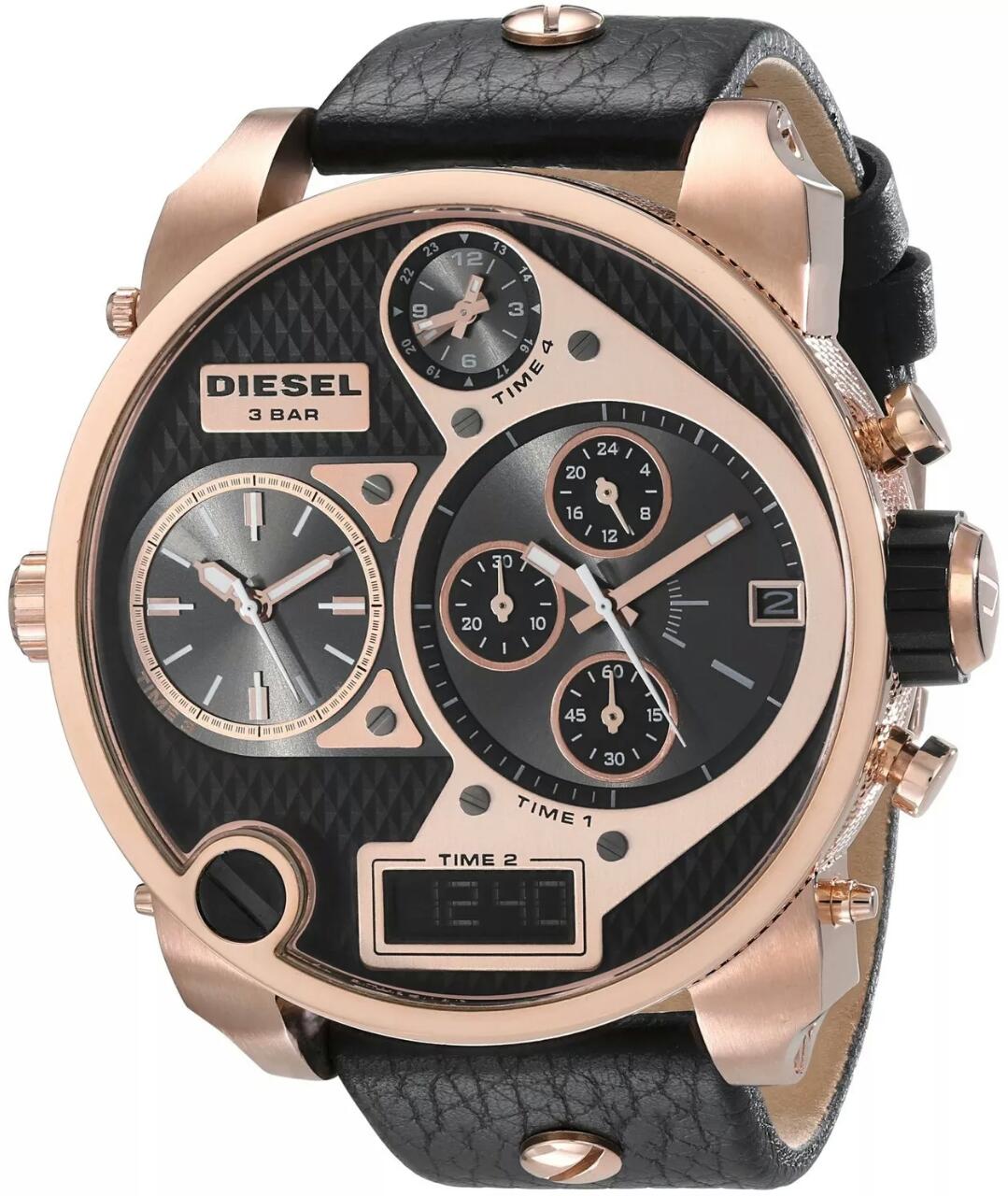 BRAND NEW GENTS DIESEL DZ7261, BIG DADDY WATCH WITH DIESEL WATCH BOX ...