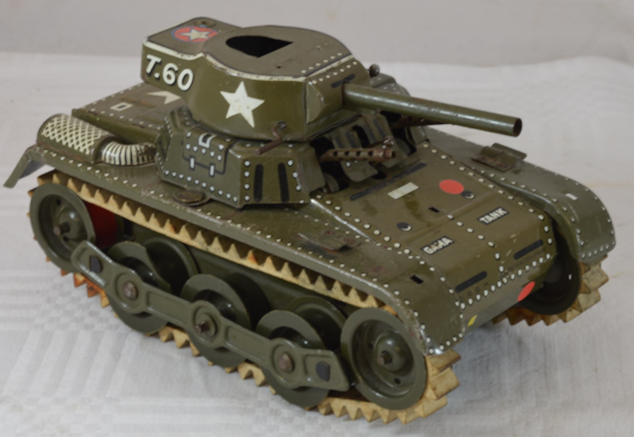 Tin plate clockwork (DRGM) Gama tank