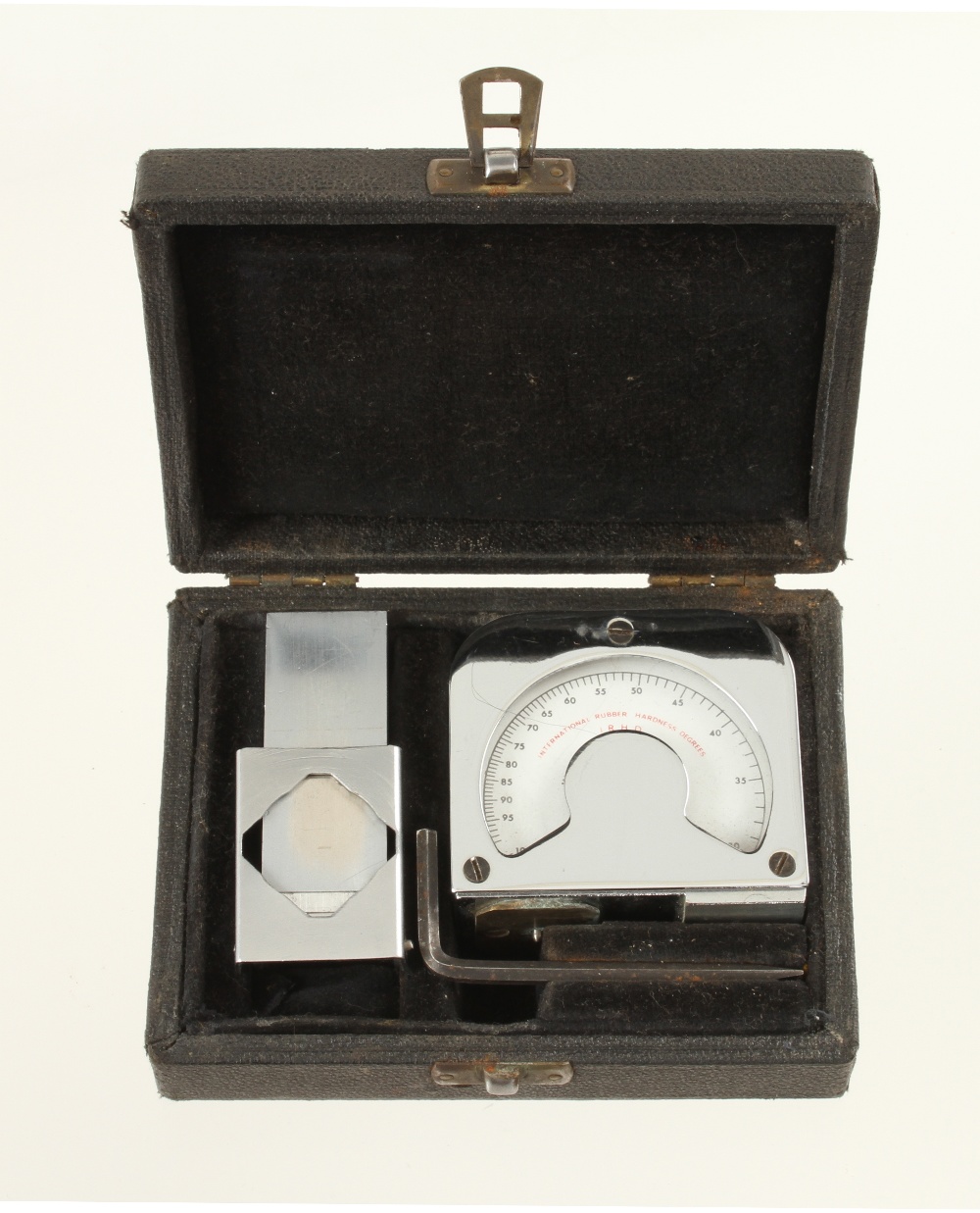 A WALLACE Hardness Meter for testing the degrees of hardness in rubber ...