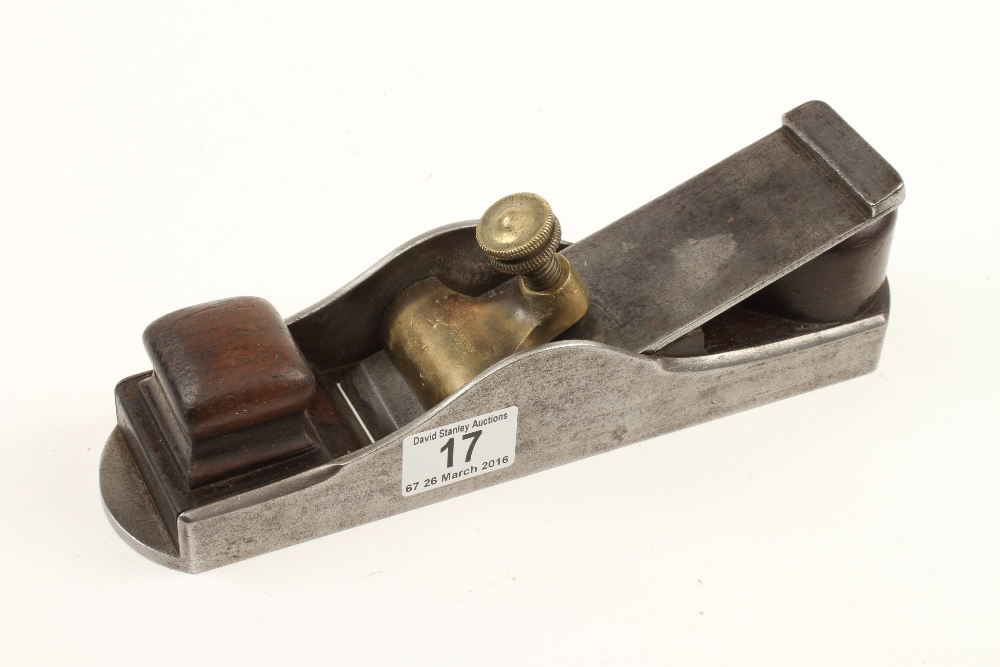 An improved pattern d/t steel mitre plane by SPIERS with rosewood ...