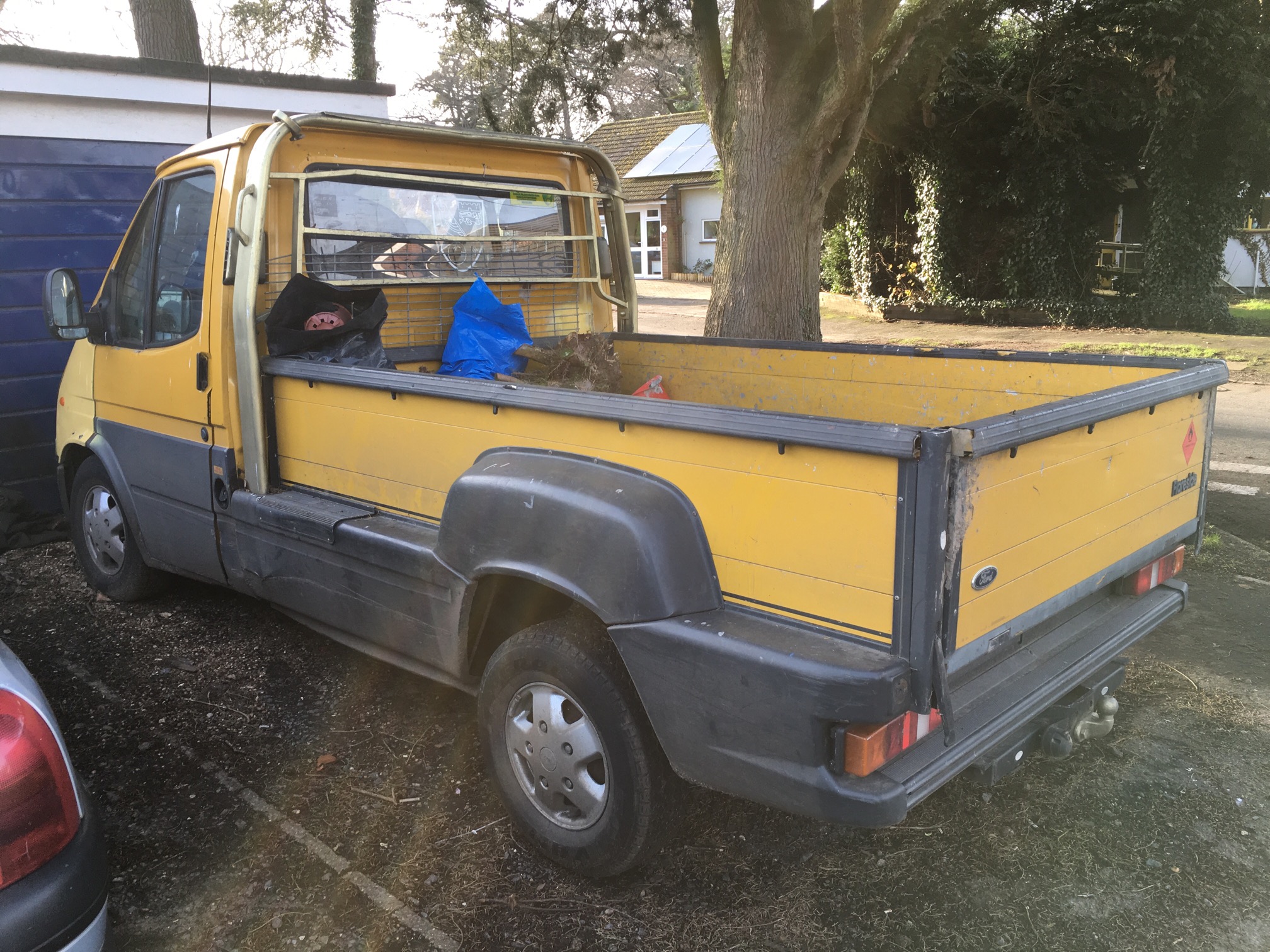1999 V REG FORD TRANSIT FLARESIDE TRUCK 105k MOT TO AUGUST 2016 & V5 ...
