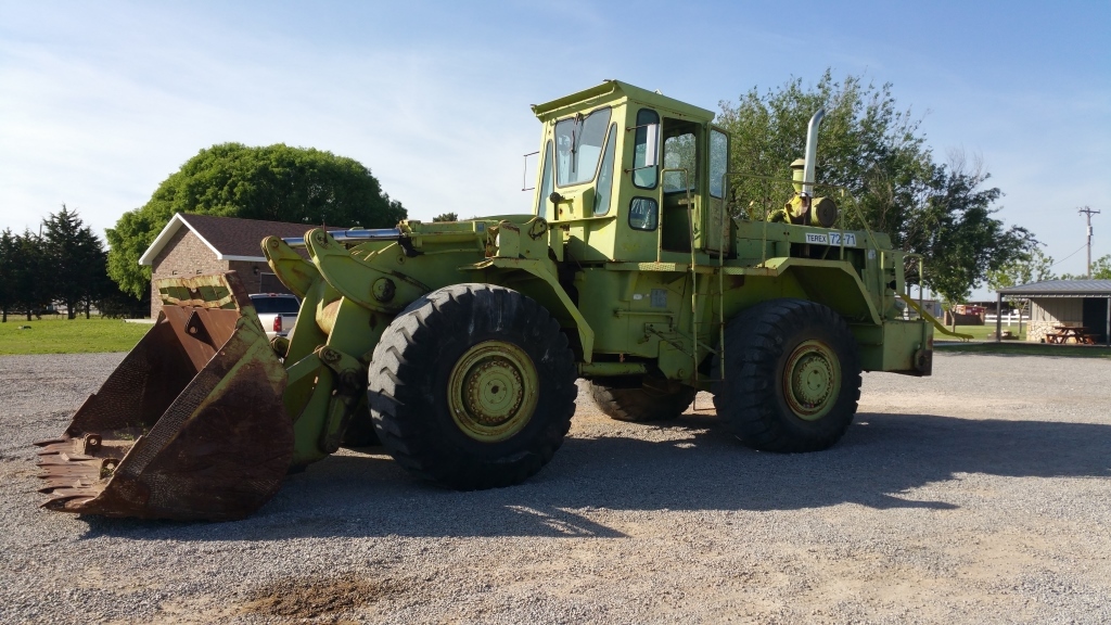 Terex 72-71 Wheel Loader with a Detroit Engine, (WILL BE SOLD OFFSITE ...