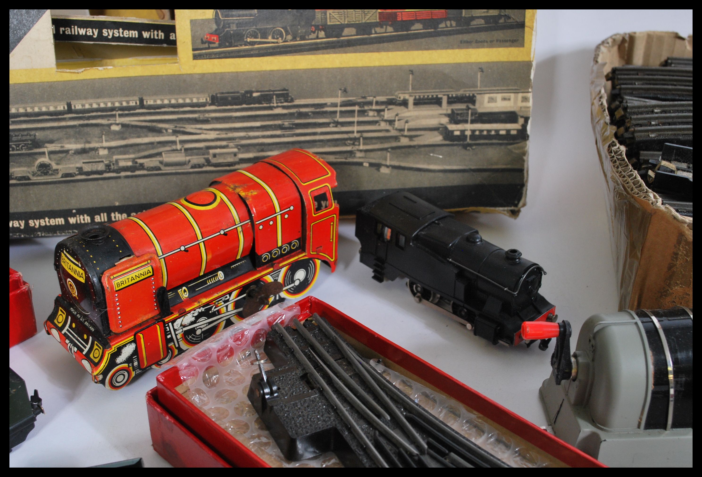 A vintage original Trix Twin Railway ( TTR ) 00 Gauge model railway ...