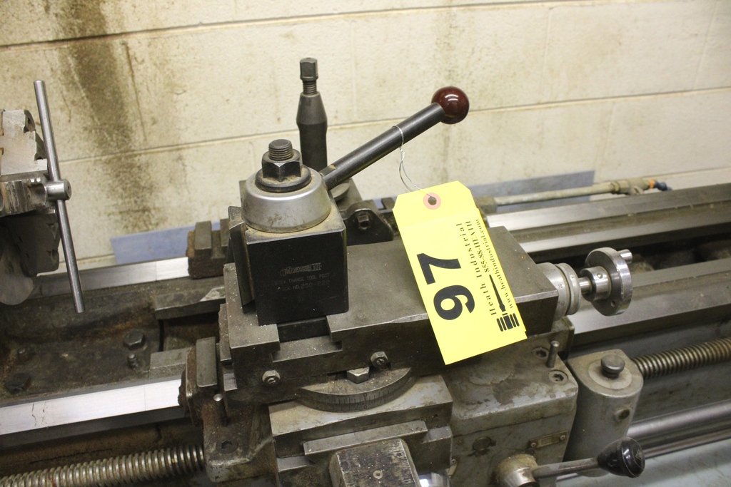 PHASE II QUICK CHANGE TOOL POST, STOCK NO. 250-222, with (12) HOLDERS ...