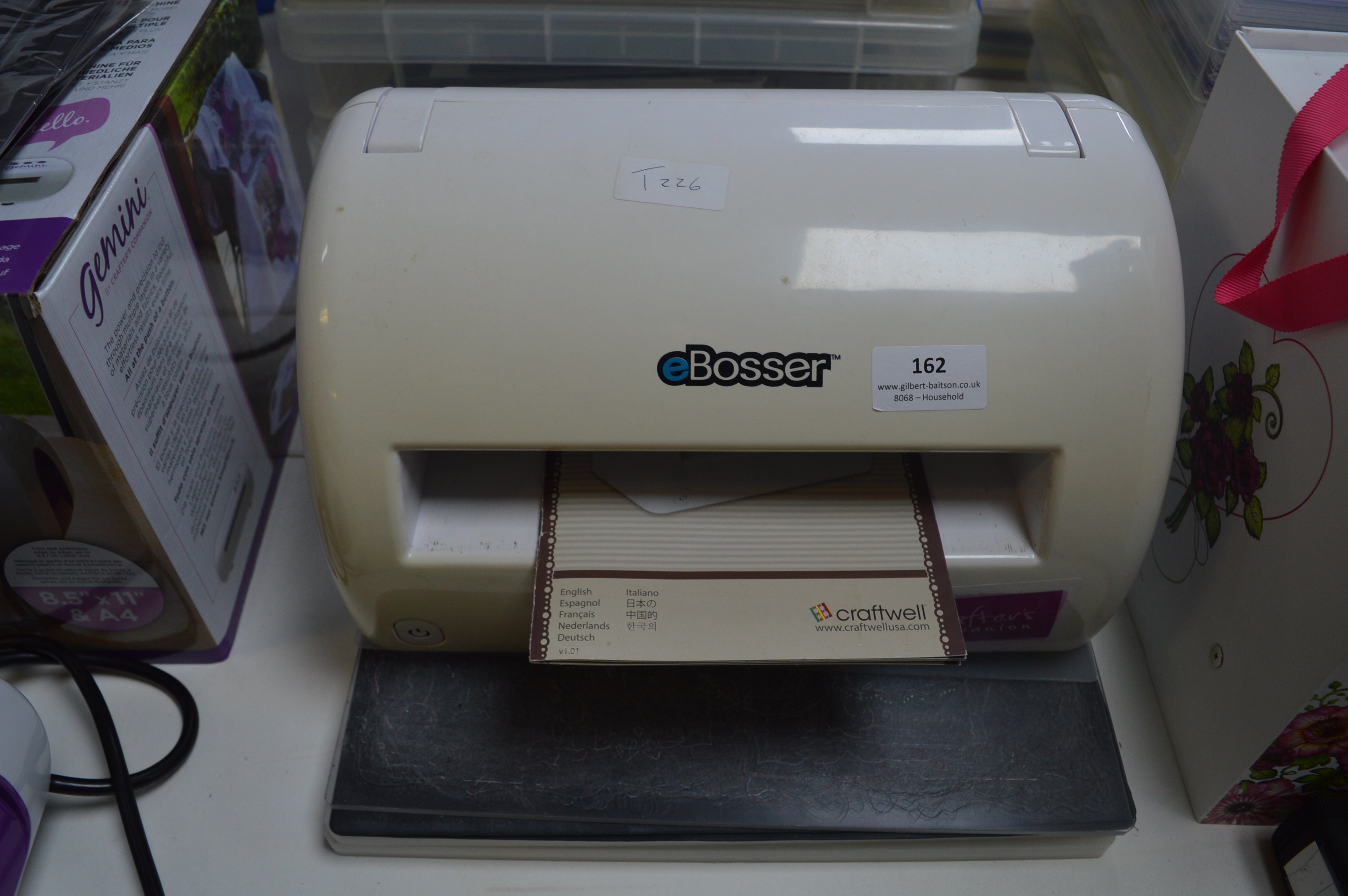 Ebosser Electric Embosser and Die Cutting Machine with Some Accessories