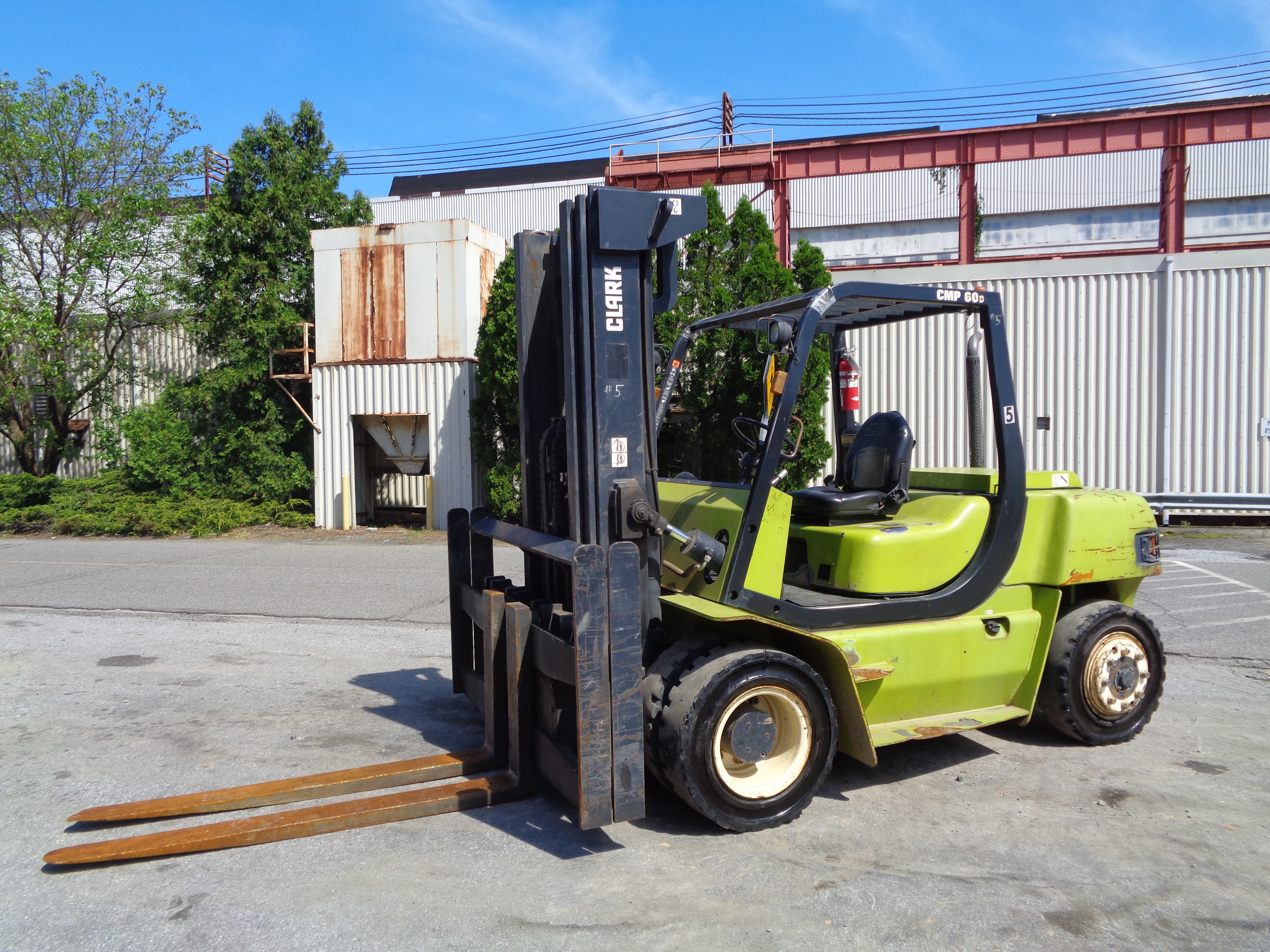Make: Clark Model: CMP60D SN: CMP570D-0561-9590 Hours: 3863 Lift Capacit
