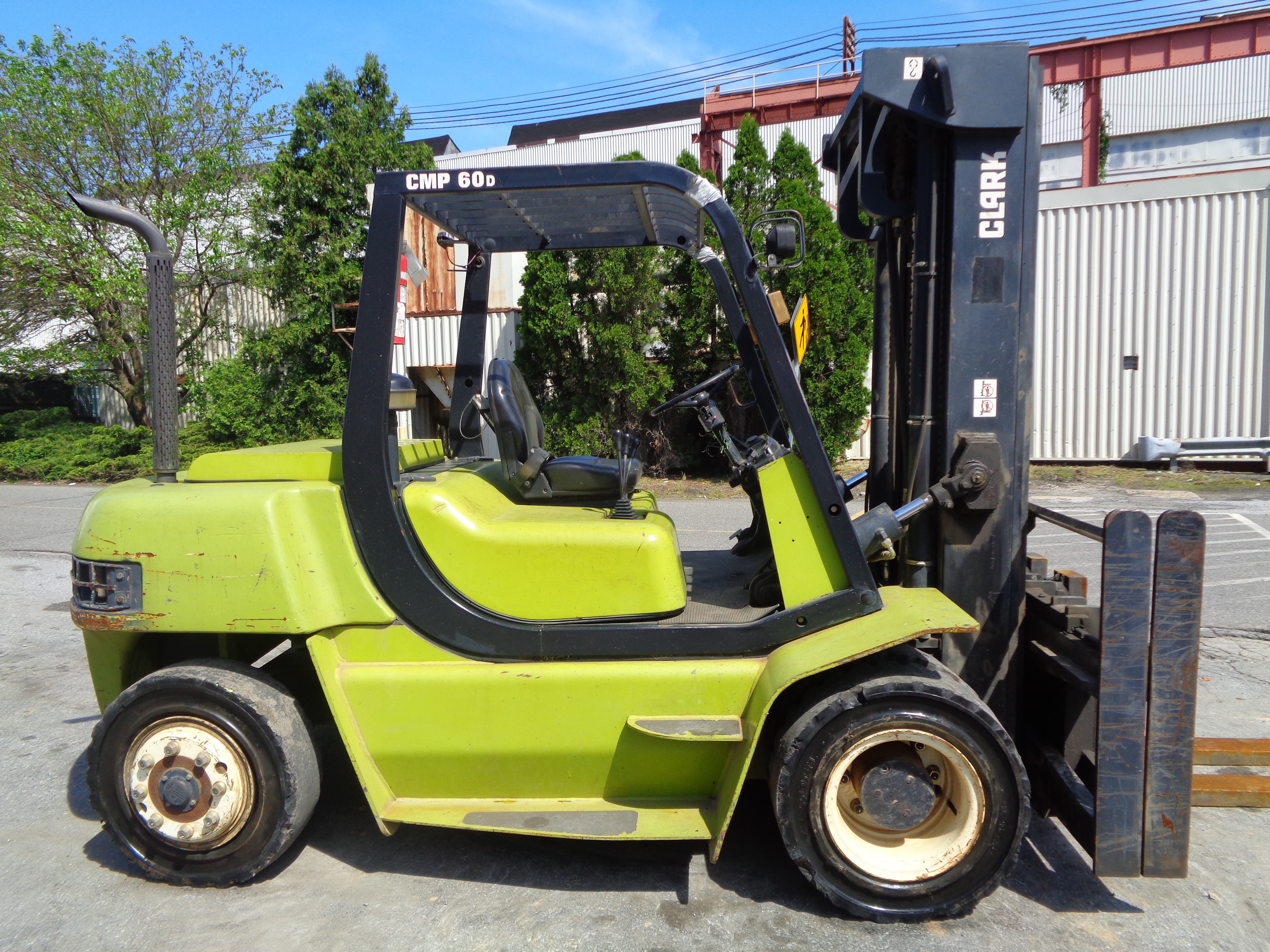 Make: Clark Model: CMP60D SN: CMP570D-0561-9590 Hours: 3863 Lift Capacit