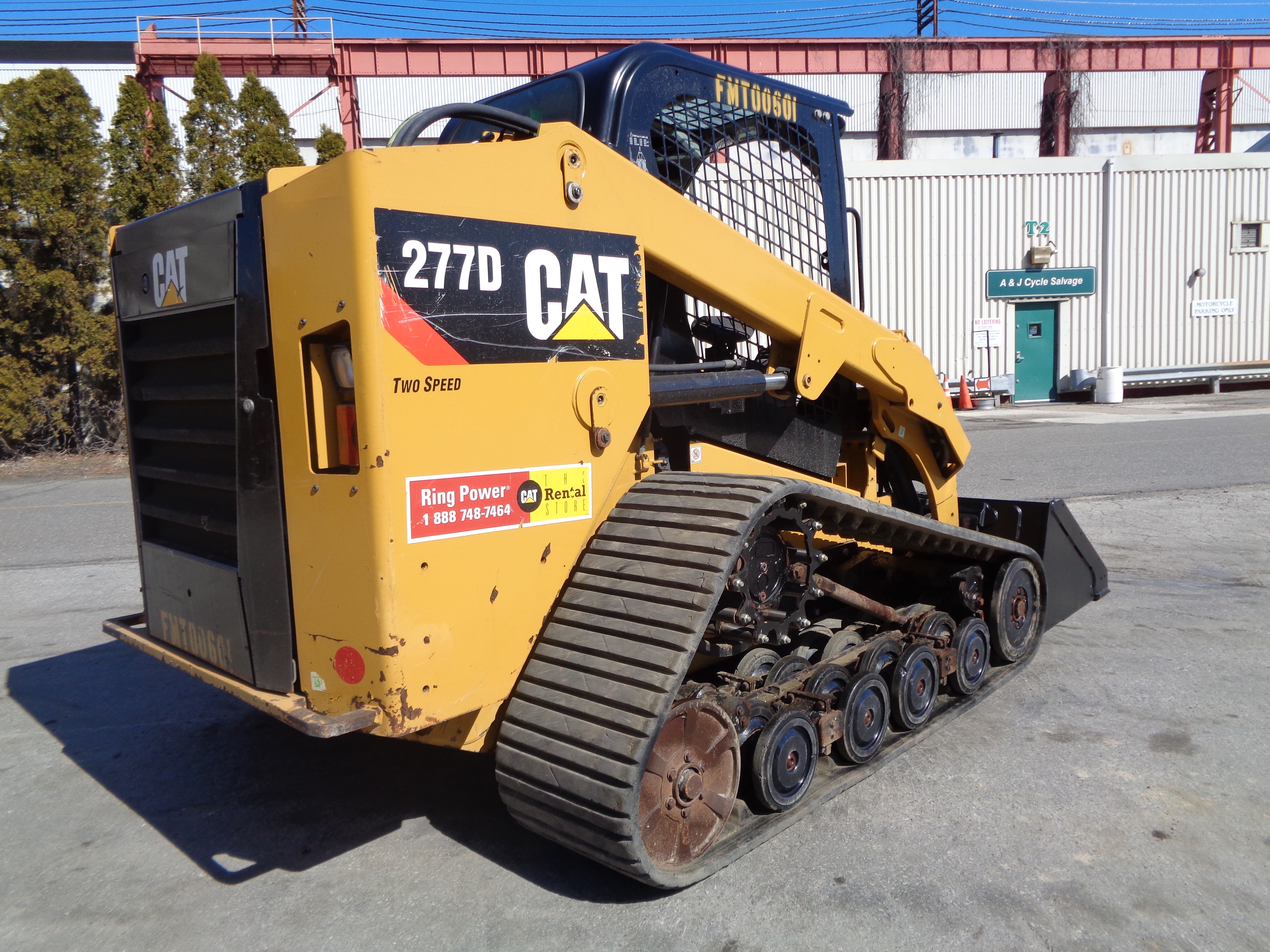 Make: Caterpillar Model: 277D S/N: CAT0277DCFMT00601 Hours: 1282 Fuel ...