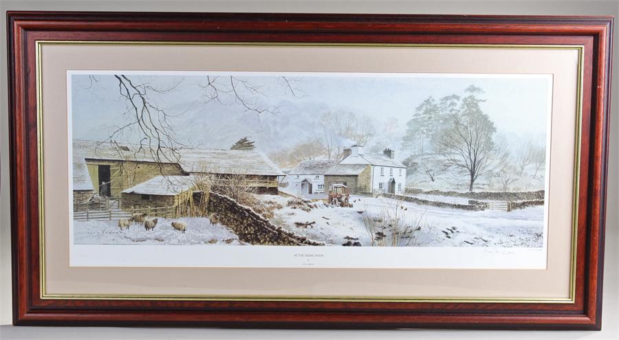 Alan Ingham, limited edition print, 464/600, 'At the Home Farm' pencil ...