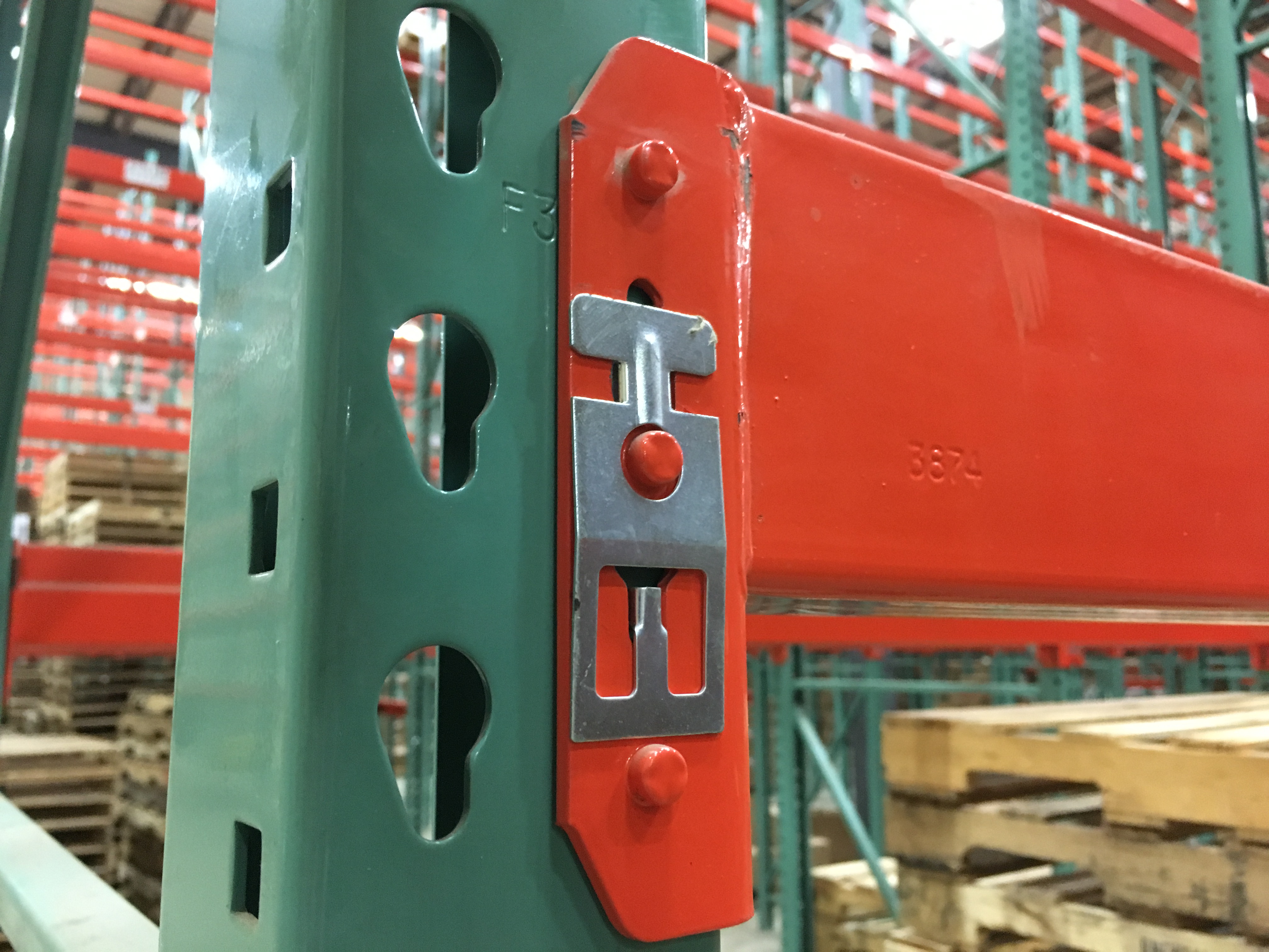 { Group of lots: 722, 722A (P) } (110) SECTIONS OF USP TEARDROP PALLET ...