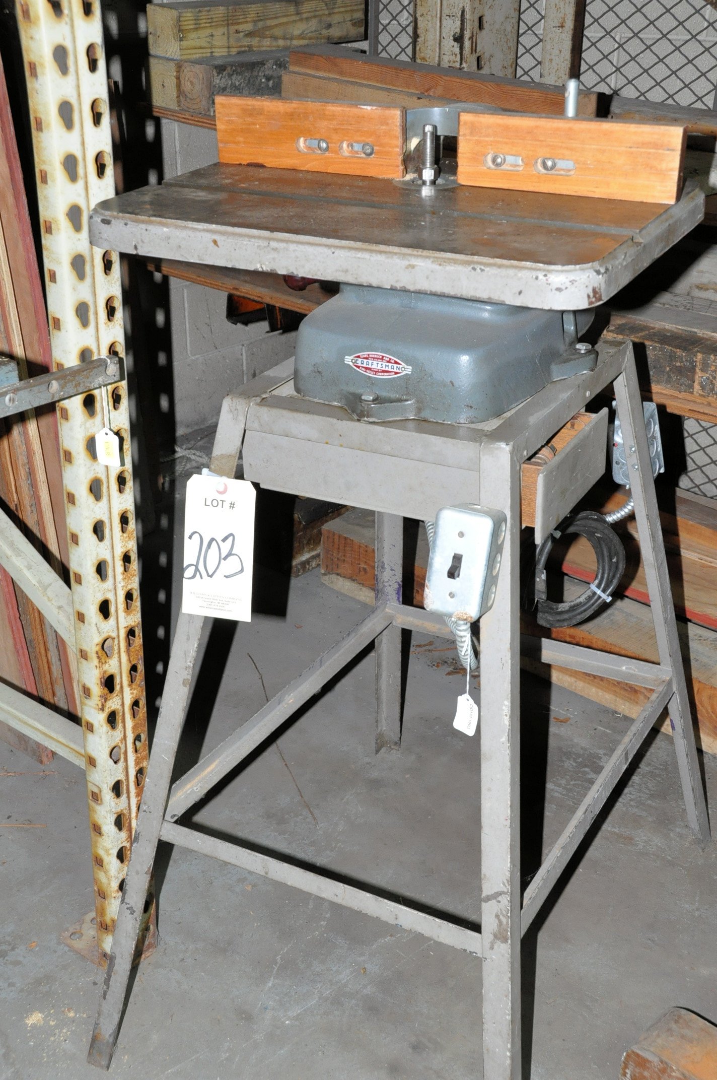 Craftsman Vintage Model 103.23920; Router with Stand; 1-PH