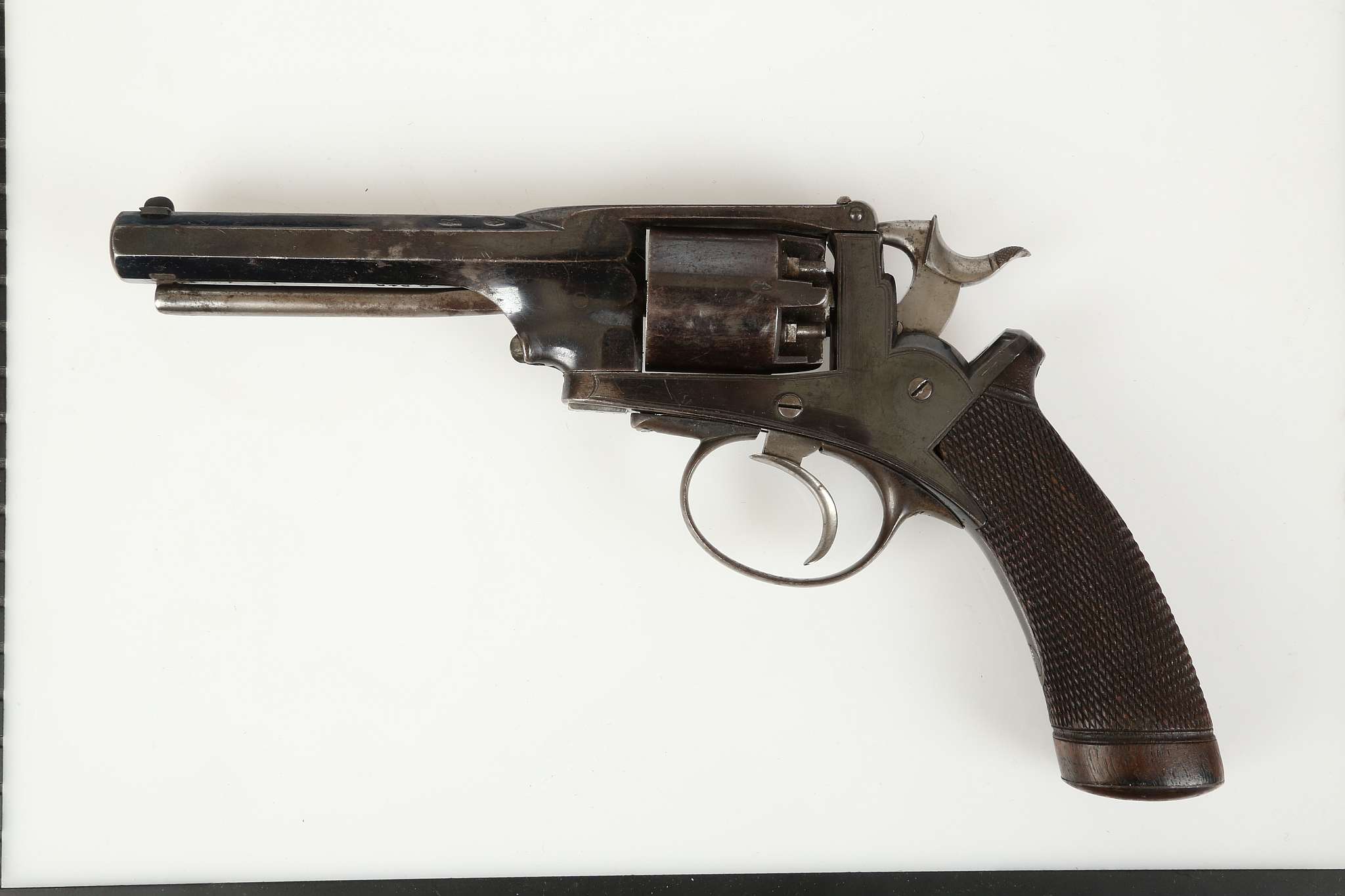 Deane - Harding patent percussion revolver, mid 19th century, stamped ...
