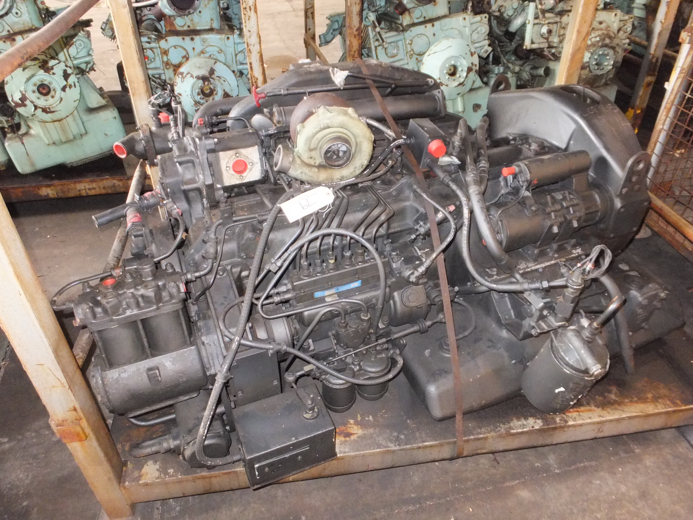 'Diesel Engine Leyland TL11 6 cylinder turbo horizontal, reconditioned ...