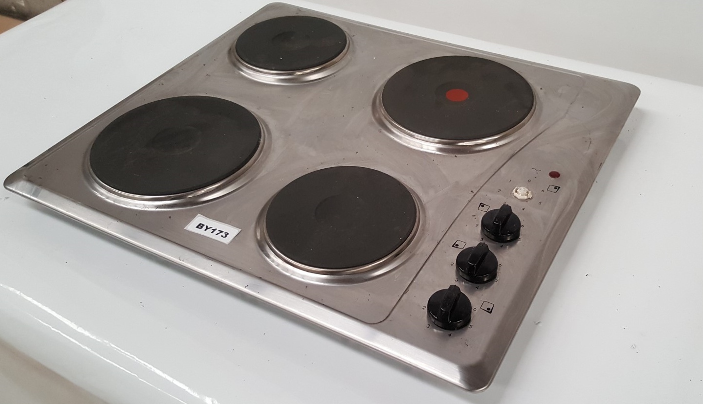 1 x Ignis AKL7000/IX 60 cm Electric Hob Stainless Steel Finish (L60 ...