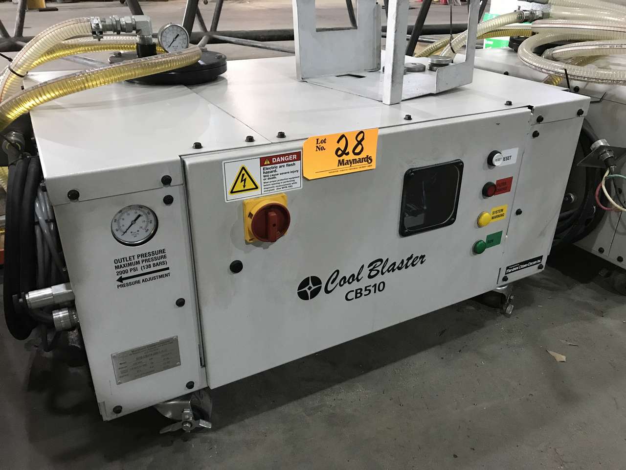 { Choice of lots: 28 } 2015 Cool Blaster CB510 2,000-PSI High Pressure ...