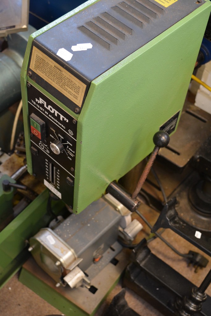 A Flott pillar drill, TB13 STW.