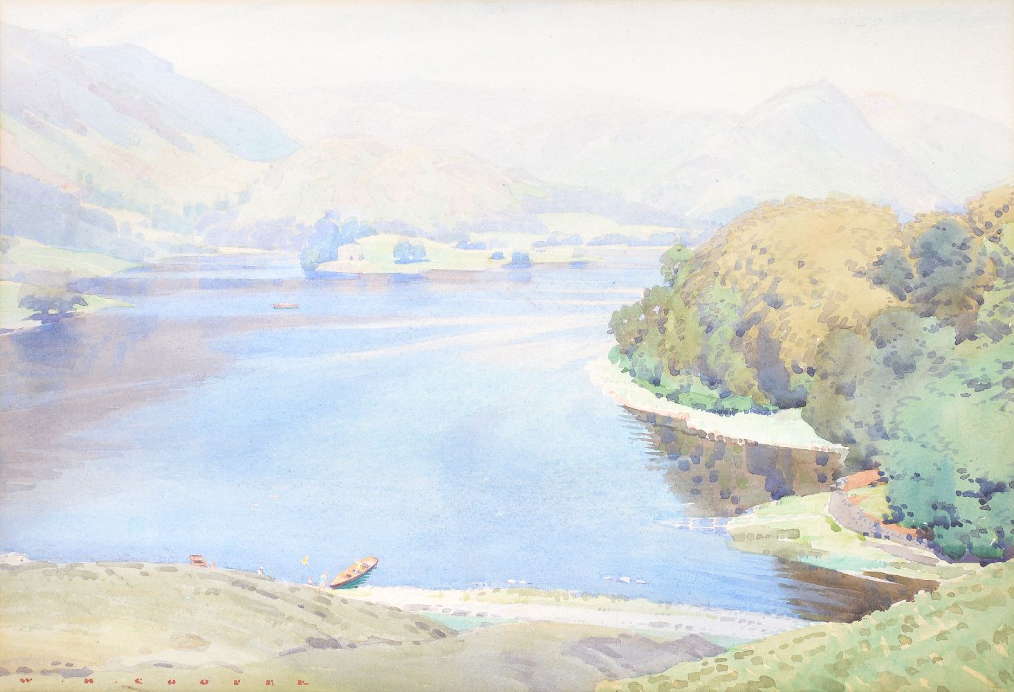 λWilliam Heaton Cooper (British 1903-1995) Summer Afternoon, Grasmere ...